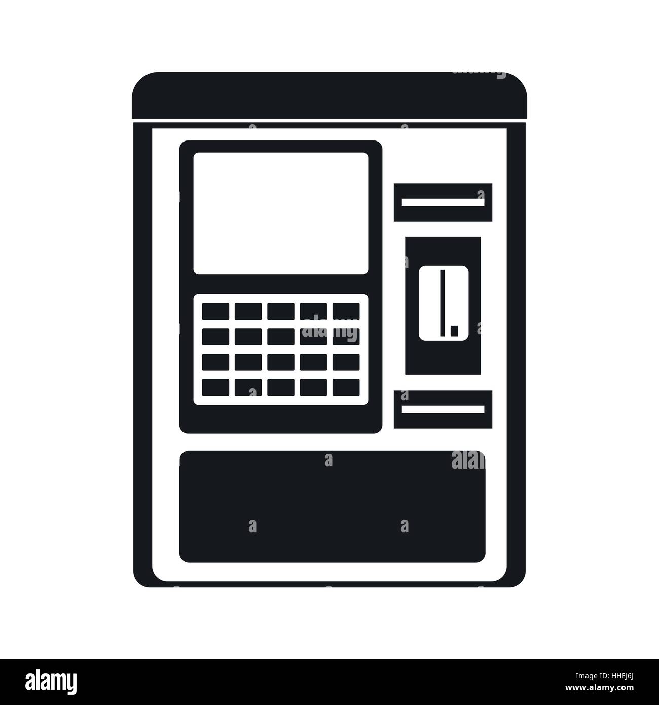 Atm machine icon, simple style Stock Vector Image & Art - Alamy