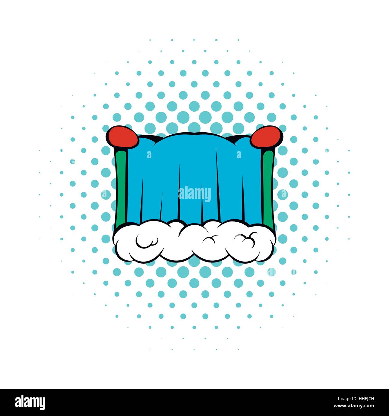Niagara Falls icon, comics style Stock Vector Image & Art - Alamy