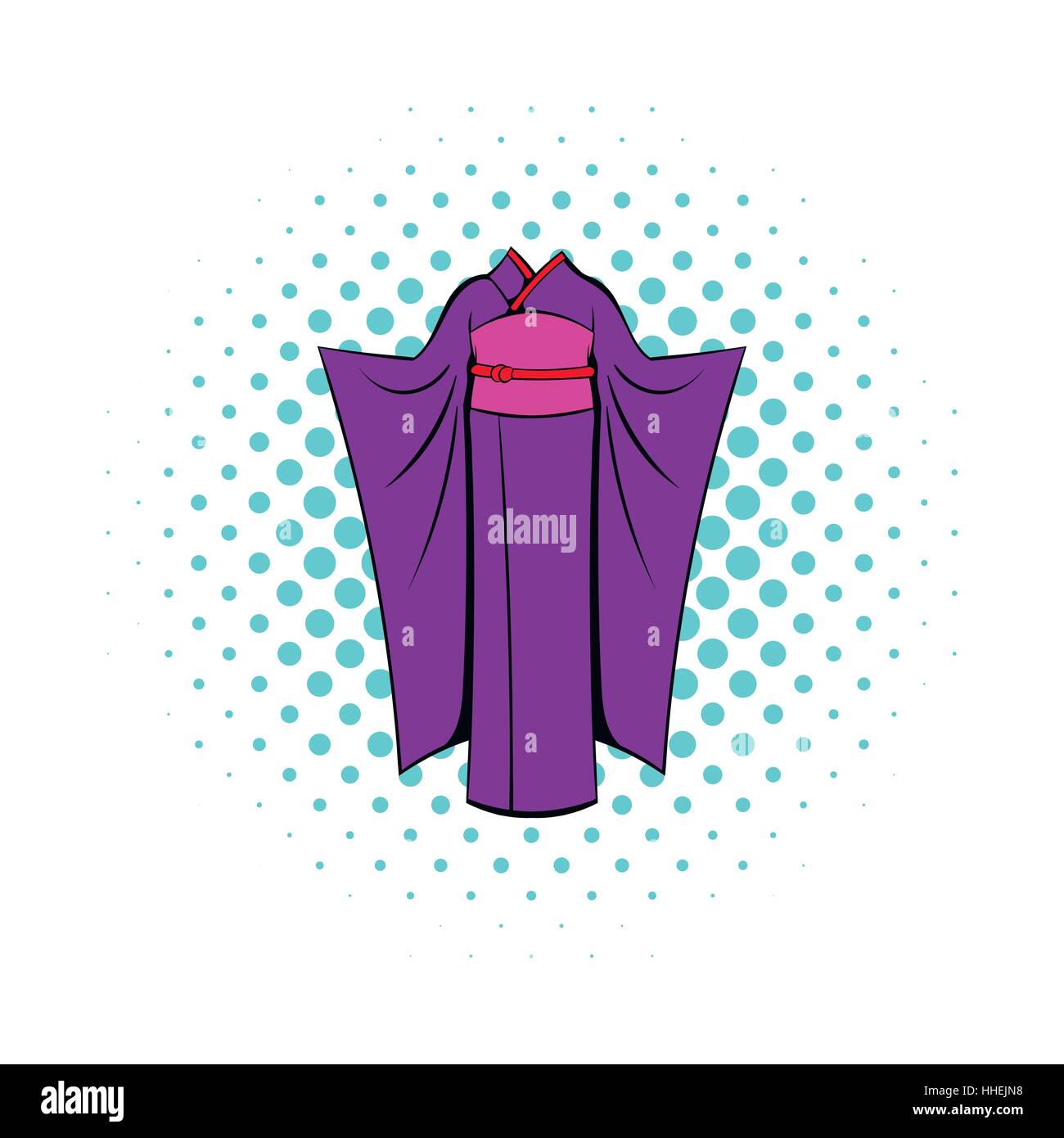 Japanese women traditional kimono Cut Out Stock Images & Pictures - Alamy