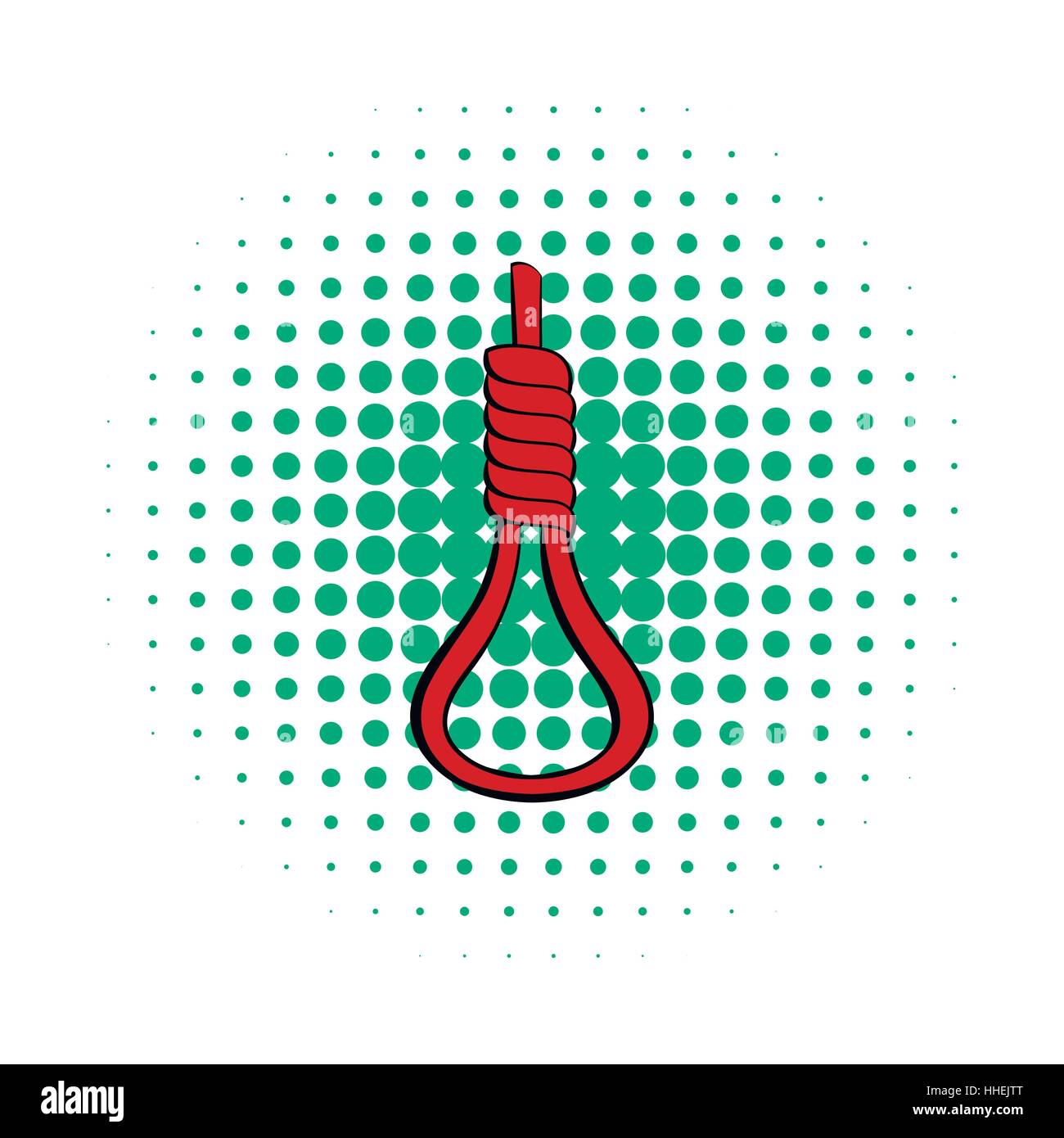 Hanged by the neck Stock Vector Images - Alamy