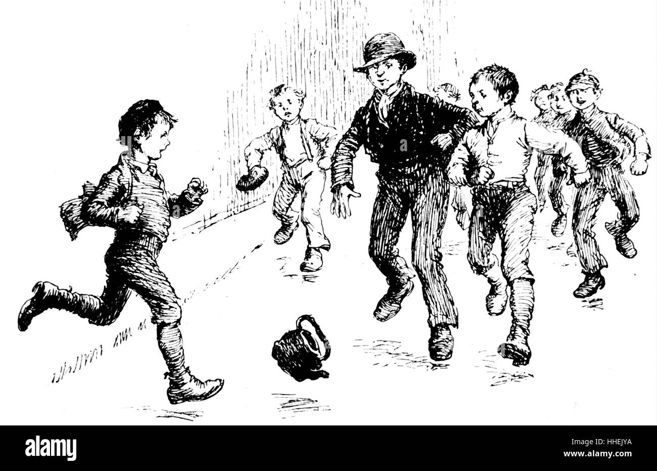 Historical children playing outside hi-res stock photography and images ...