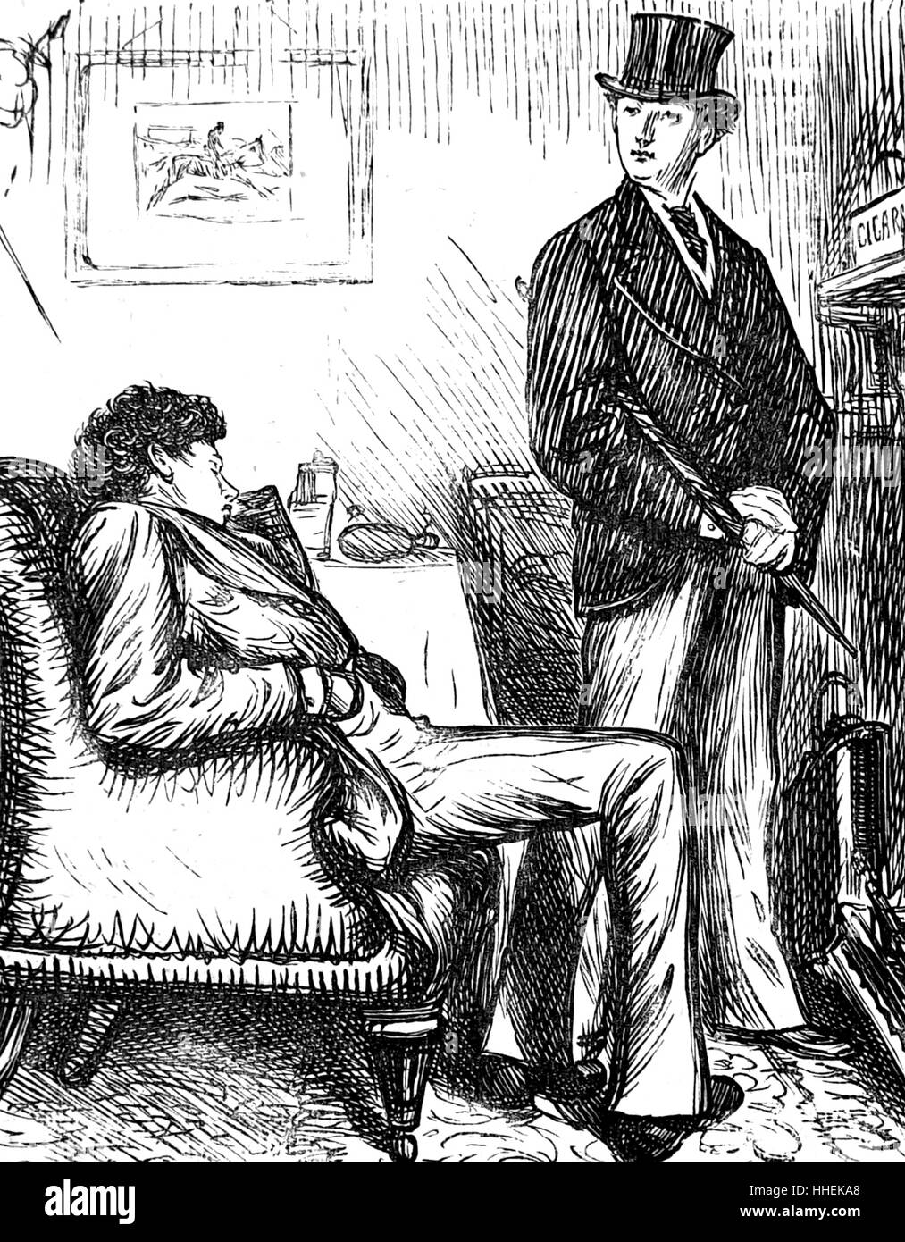 Cartoon hangover Black and White Stock Photos & Images - Alamy