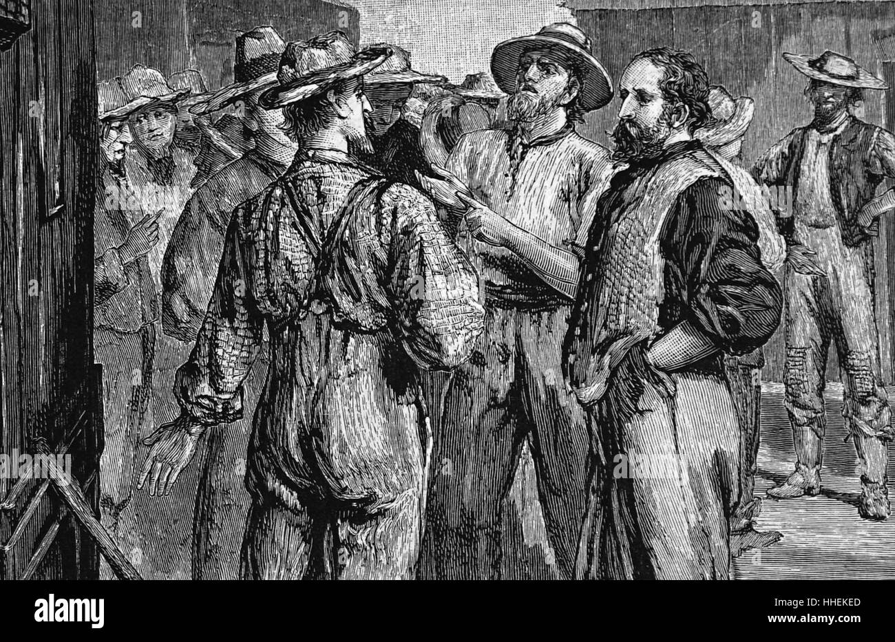 Engraved group Black and White Stock Photos & Images - Alamy