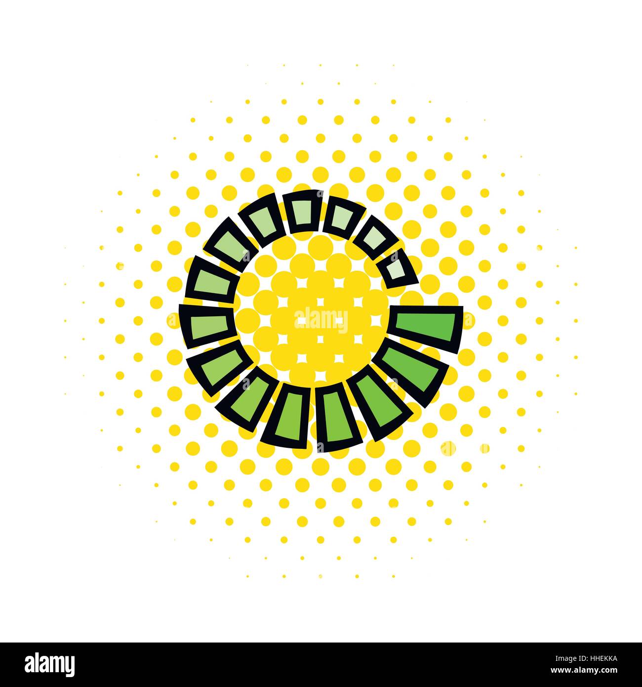 Loading icon in comics style Stock Vector Image & Art - Alamy