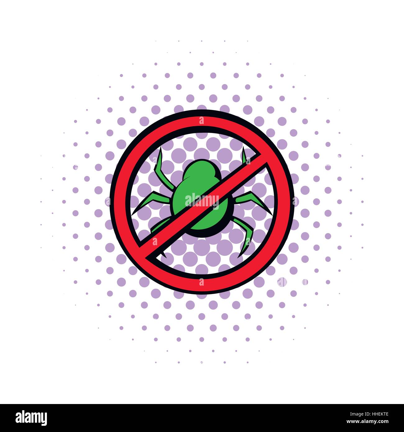 No hacker Stock Vector Images - Alamy