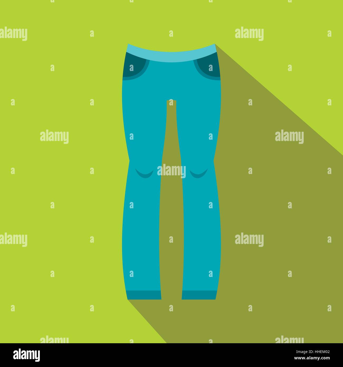 Pair of trousers Stock Vector Images - Alamy