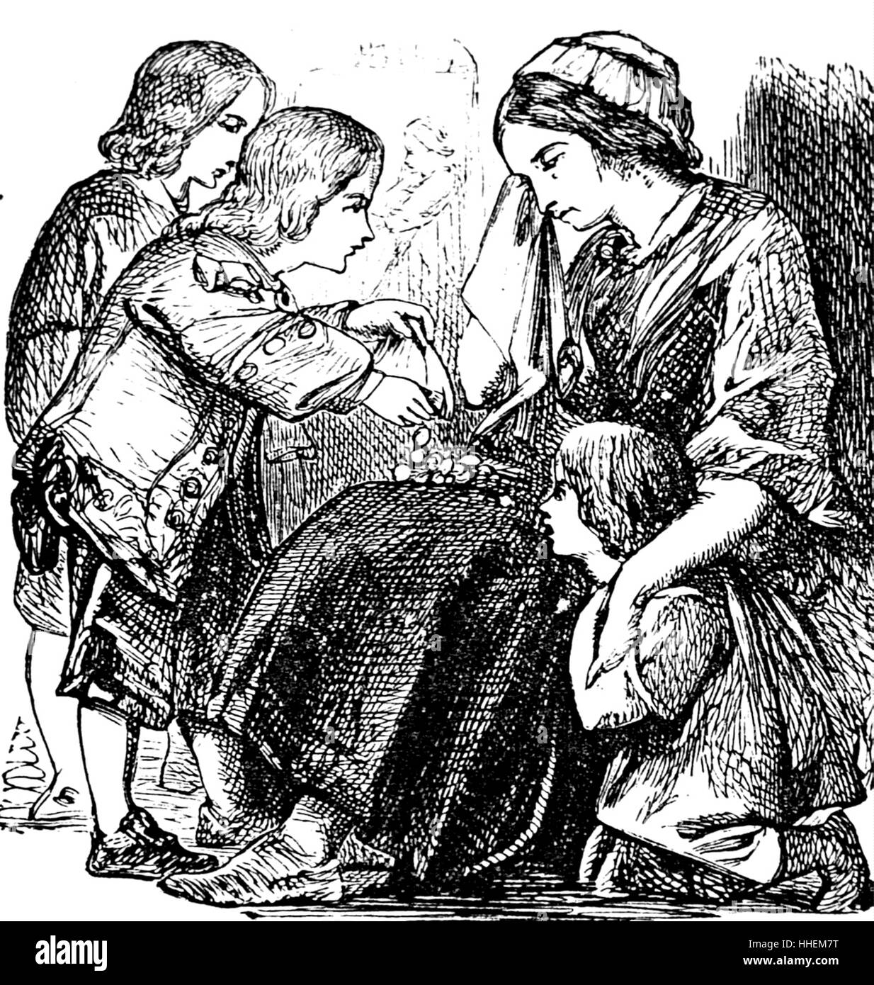 Donating money Black and White Stock Photos & Images - Alamy