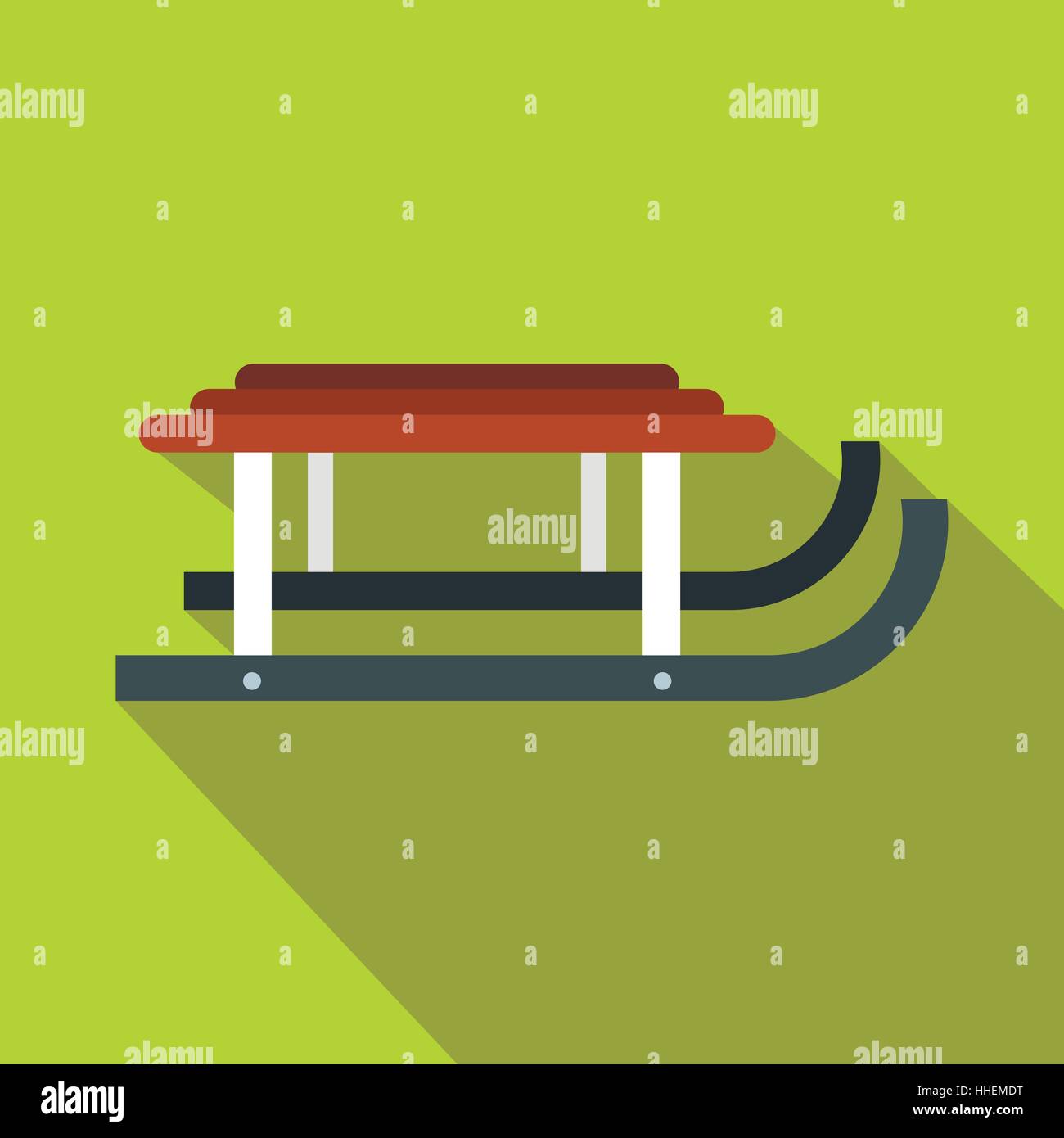 Sledge runners Stock Vector Images - Alamy