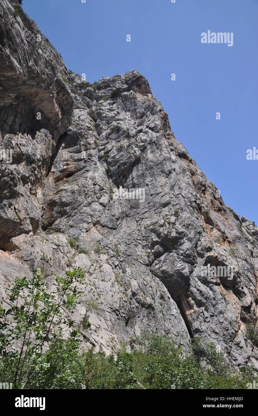 rock, ravine, Canyon, croatia, clammy, mountain, rock, balkans ...