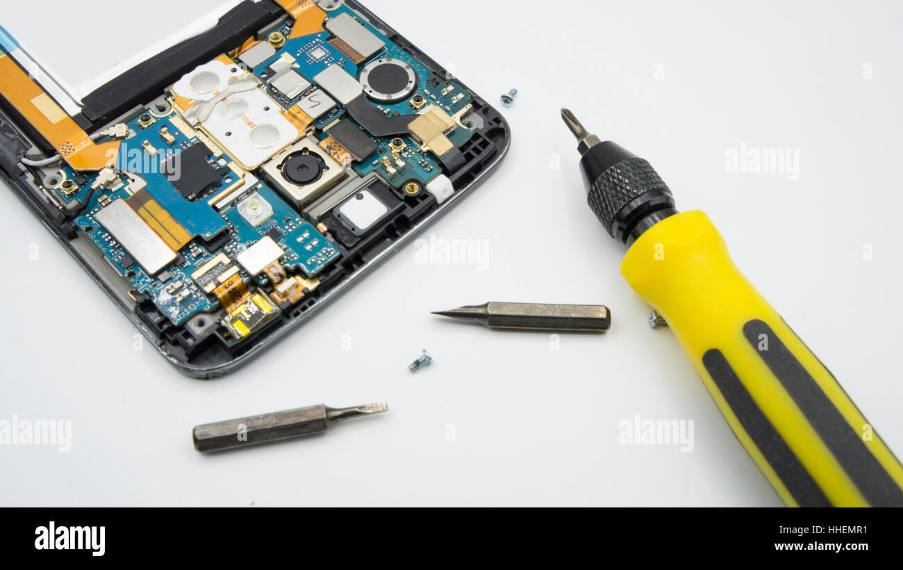 Electronic repair hi-res stock photography and images - Alamy