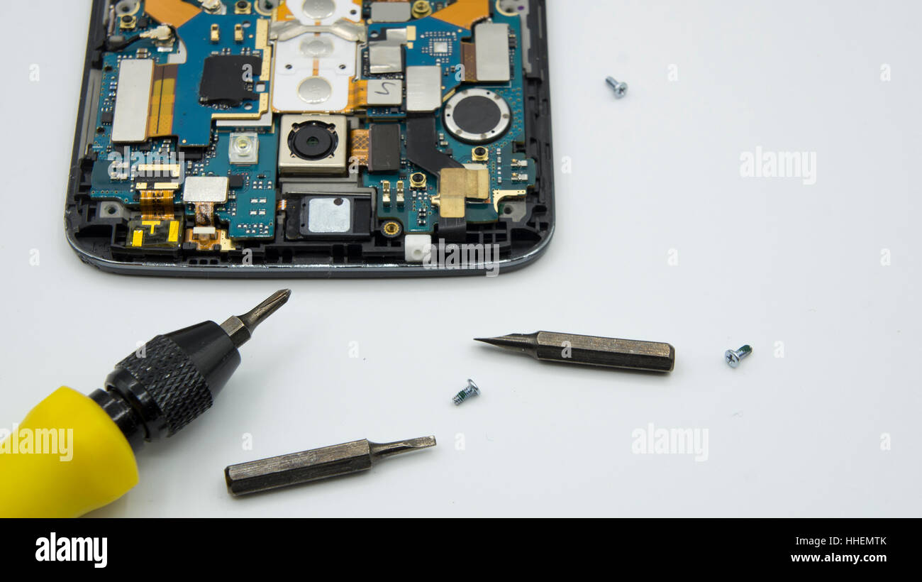 Mobile phone repair repair hi-res stock photography and images - Alamy