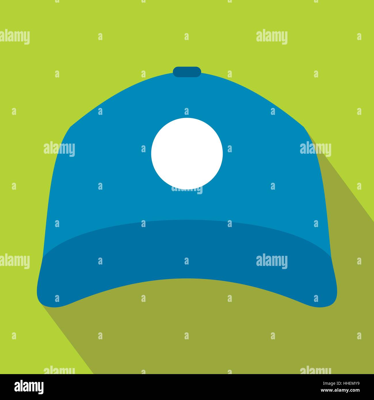 Sun cap icon, flat style Stock Vector Image & Art - Alamy
