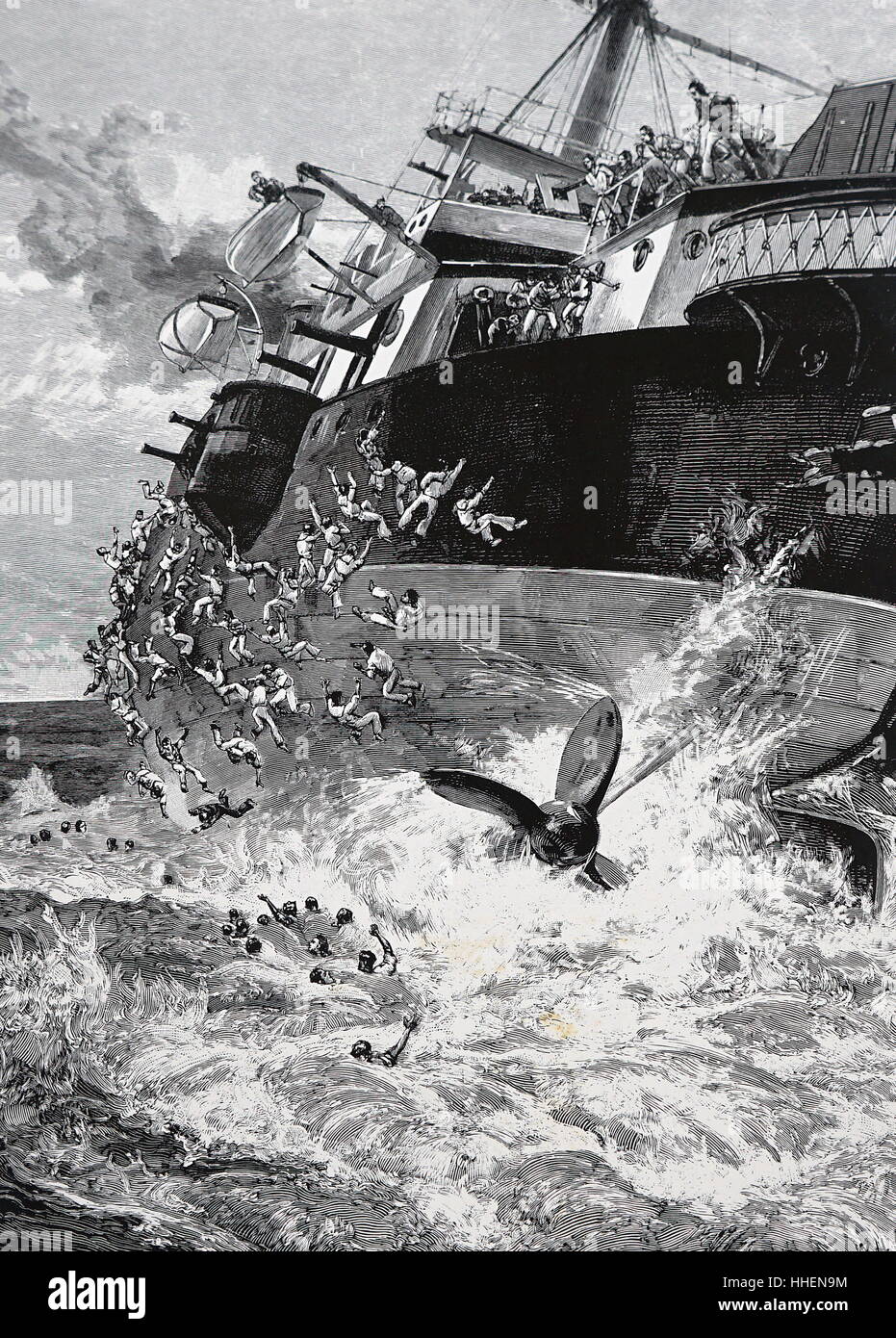 Hms victoria and camperdown hi-res stock photography and images - Alamy