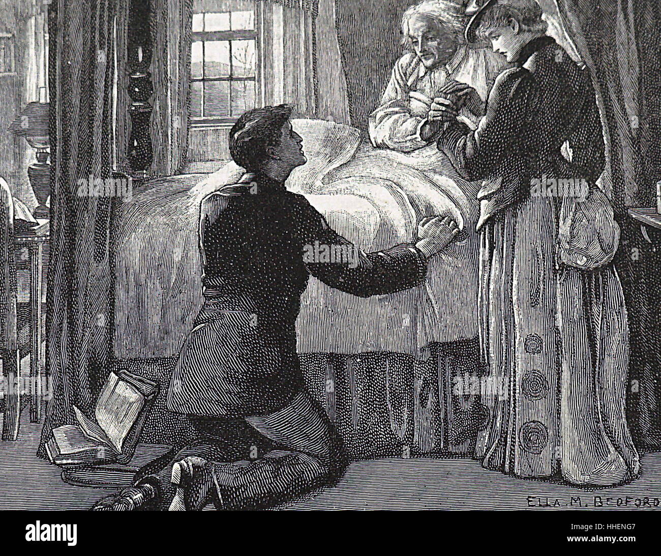 Deathbed history hi-res stock photography and images - Alamy