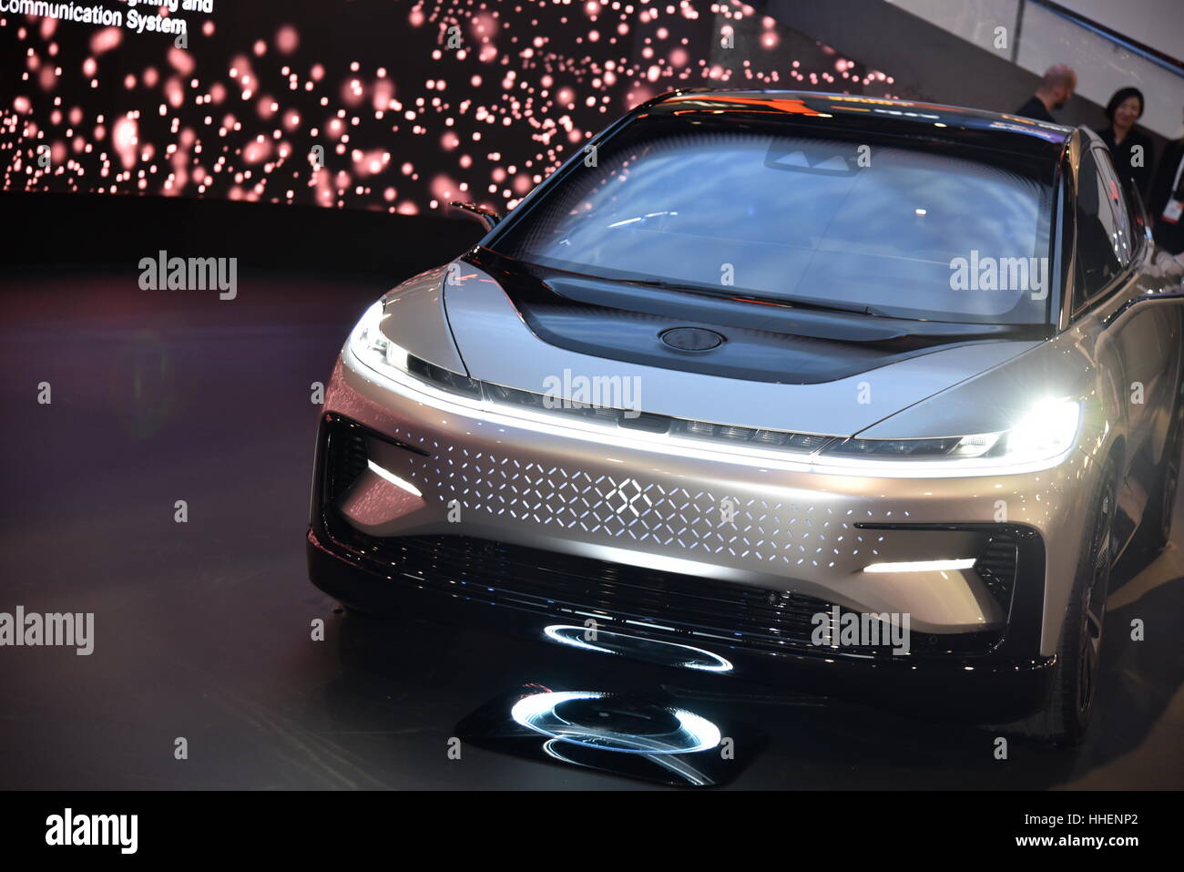 Start-up Faraday Future’s first production car, the FF91 electric ...