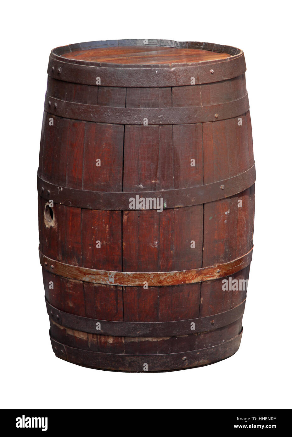isolated, wood, oak, container, barrel, retro, wooden, keg, containers ...