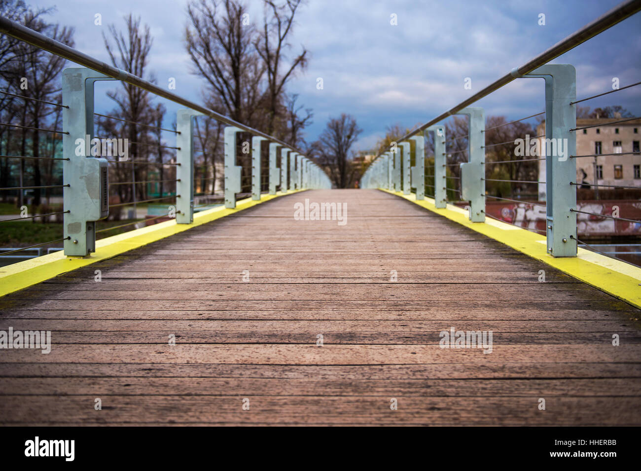 Wooden pier path over hi-res stock photography and images - Alamy