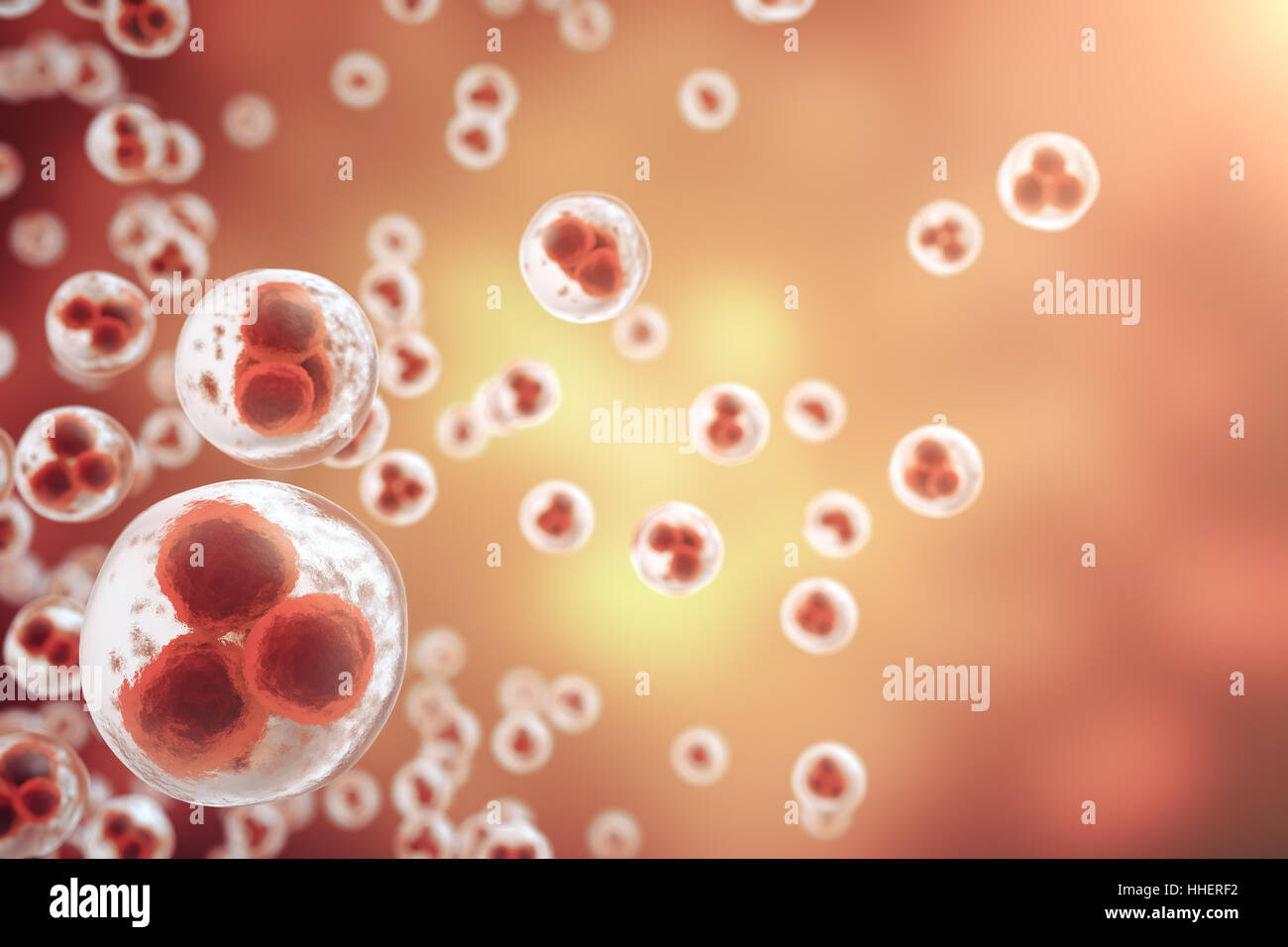 Red cell background. Life and biology, medicine scientific, molecular ...