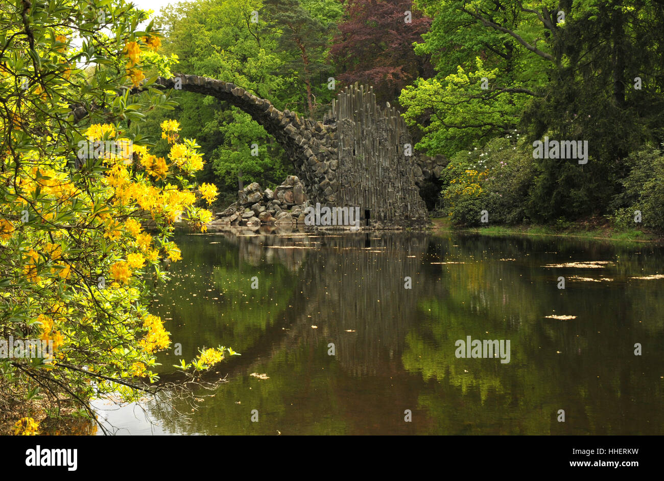 bridge, basalt, arched bridge, park, bridge processor, bridge ...