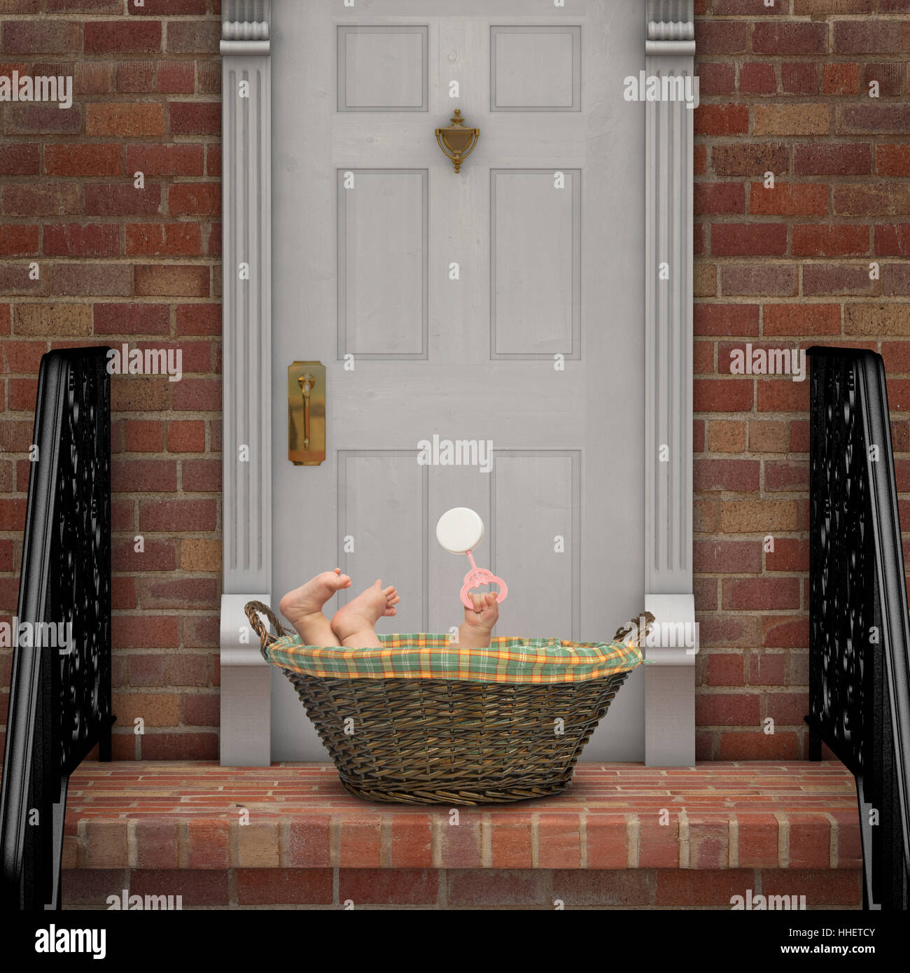 birth, childbirth, parturition, delivery, basket, baby, new born ...