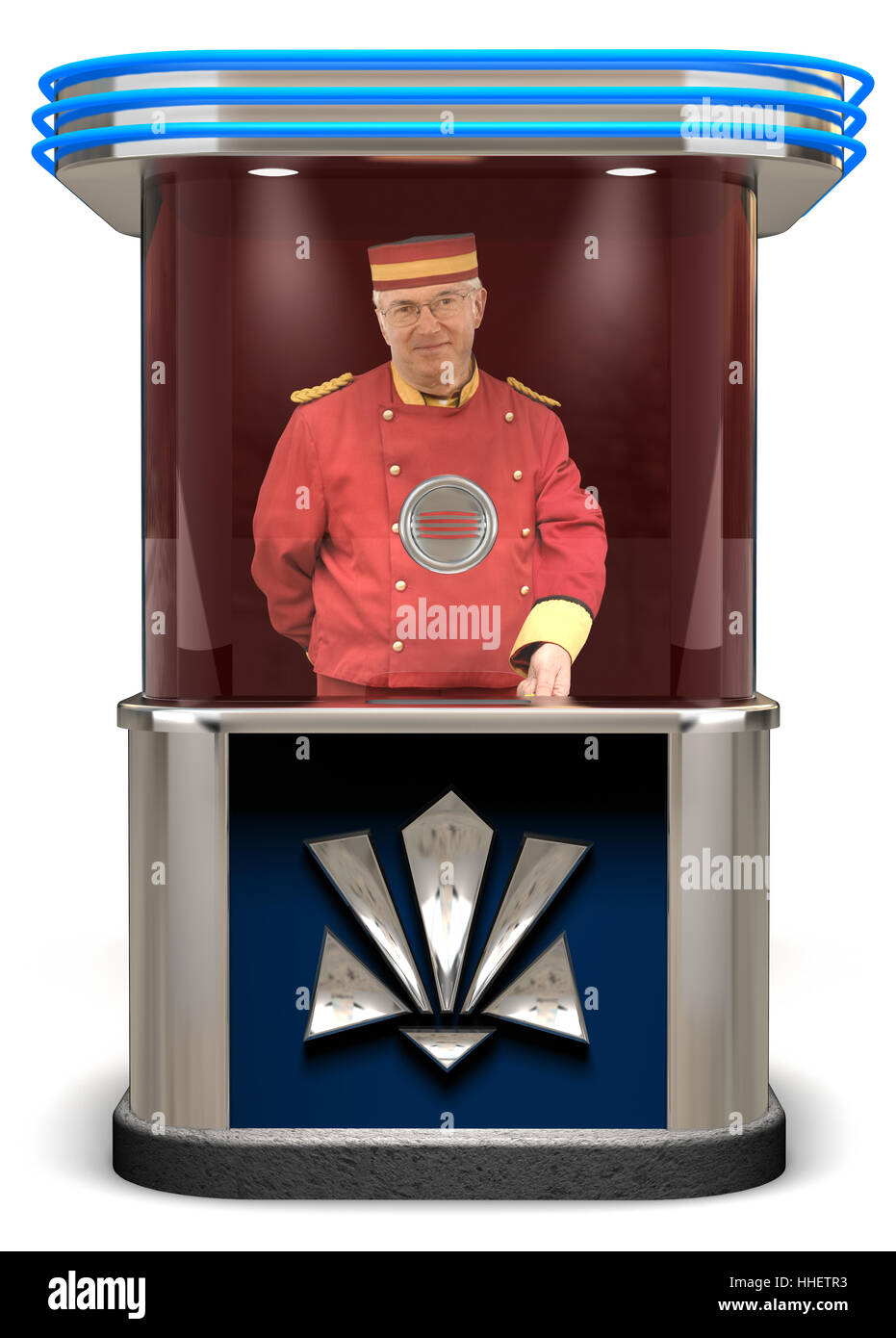 Movie ticket booth Cut Out Stock Images & Pictures - Alamy