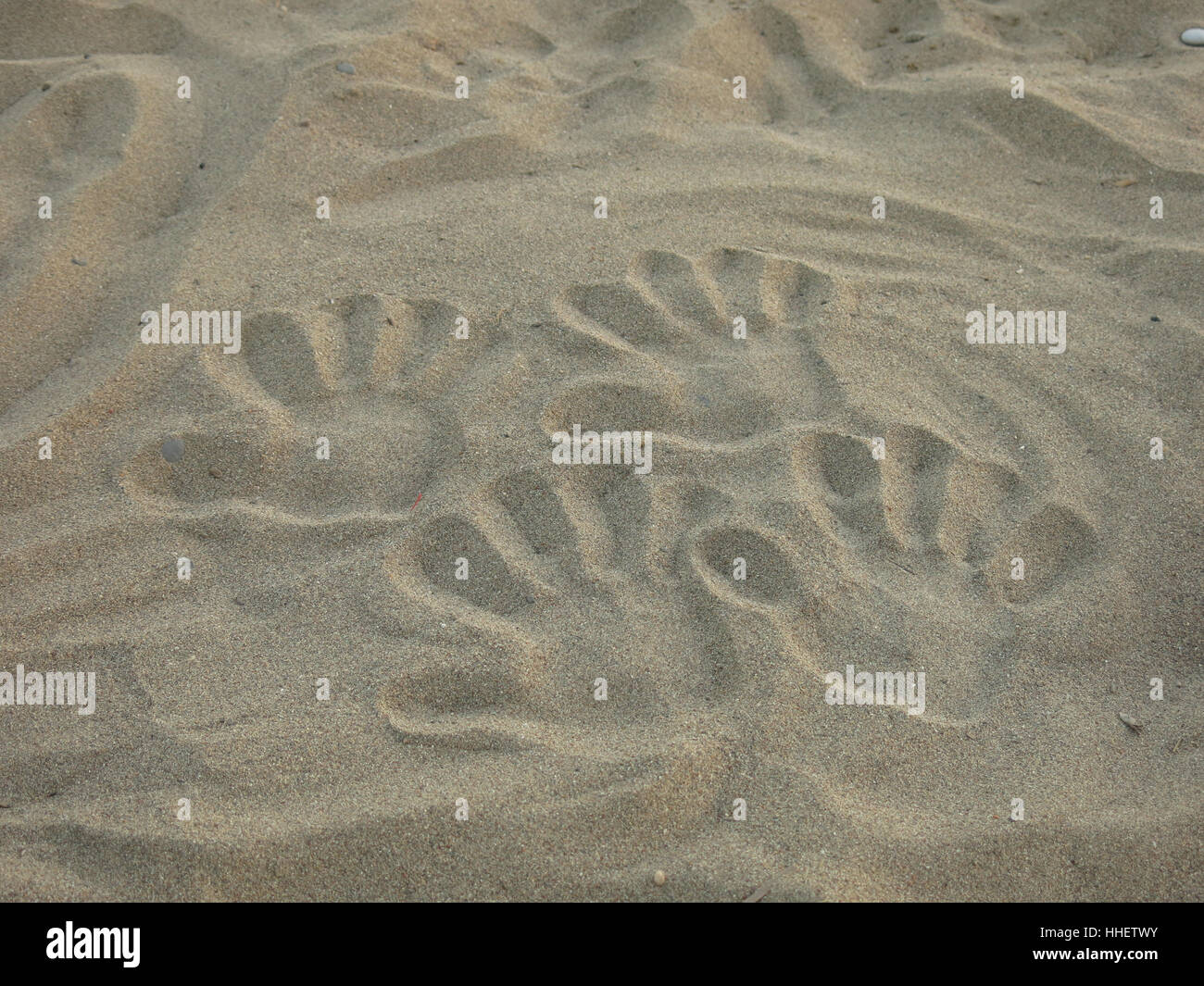 Hand imprints hi-res stock photography and images - Alamy