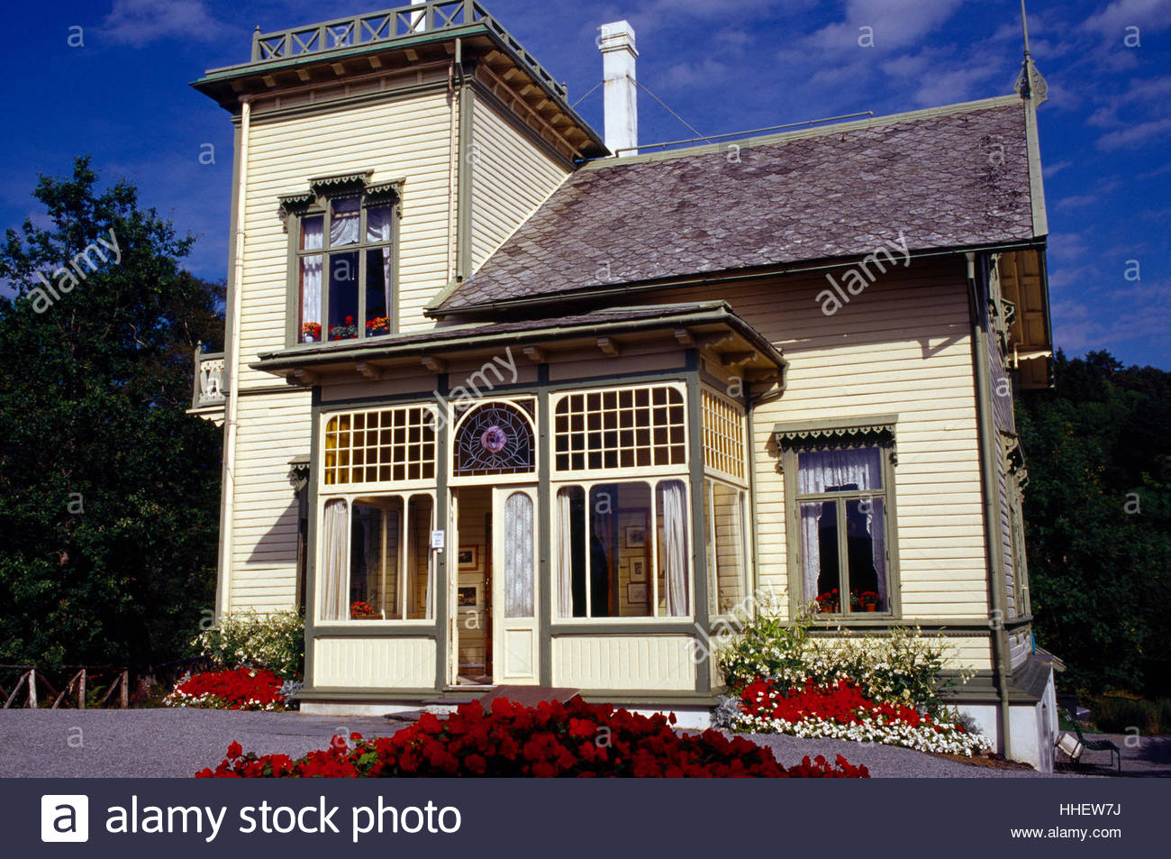 Edvard Grieg House Stock Photos & Edvard Grieg House Stock Images - Alamy