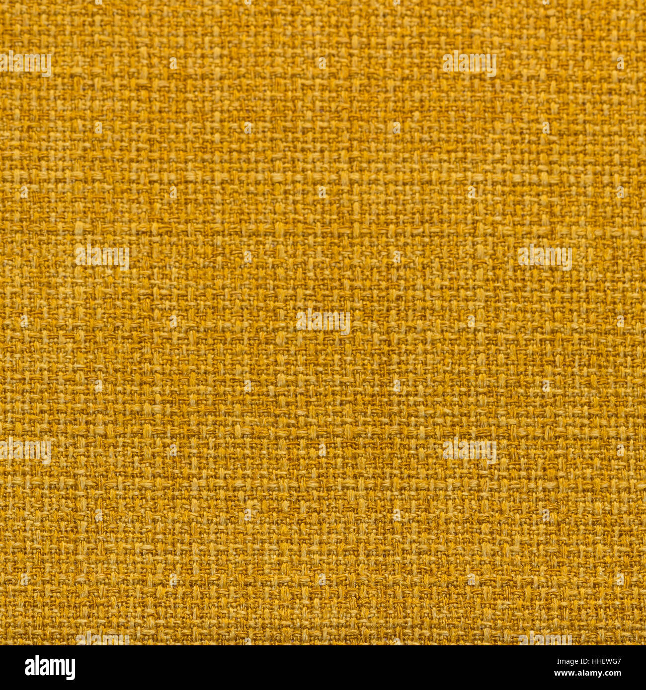 Rustic canvas fabric texture in yellow color. Square shape Stock Photo ...
