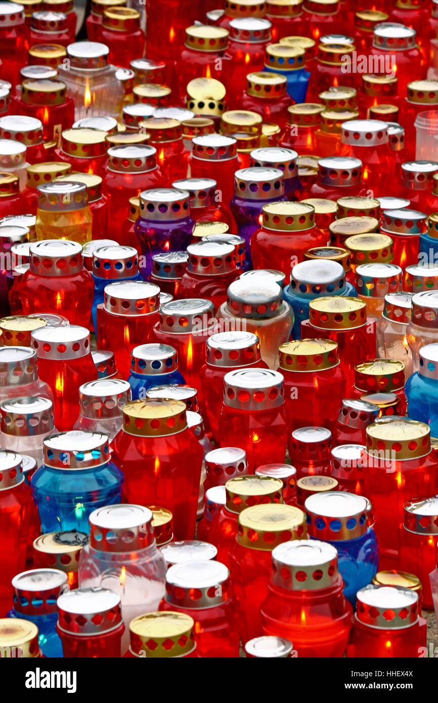 candle, grave, lantern, glow, wax, memory, candlelight, object ...