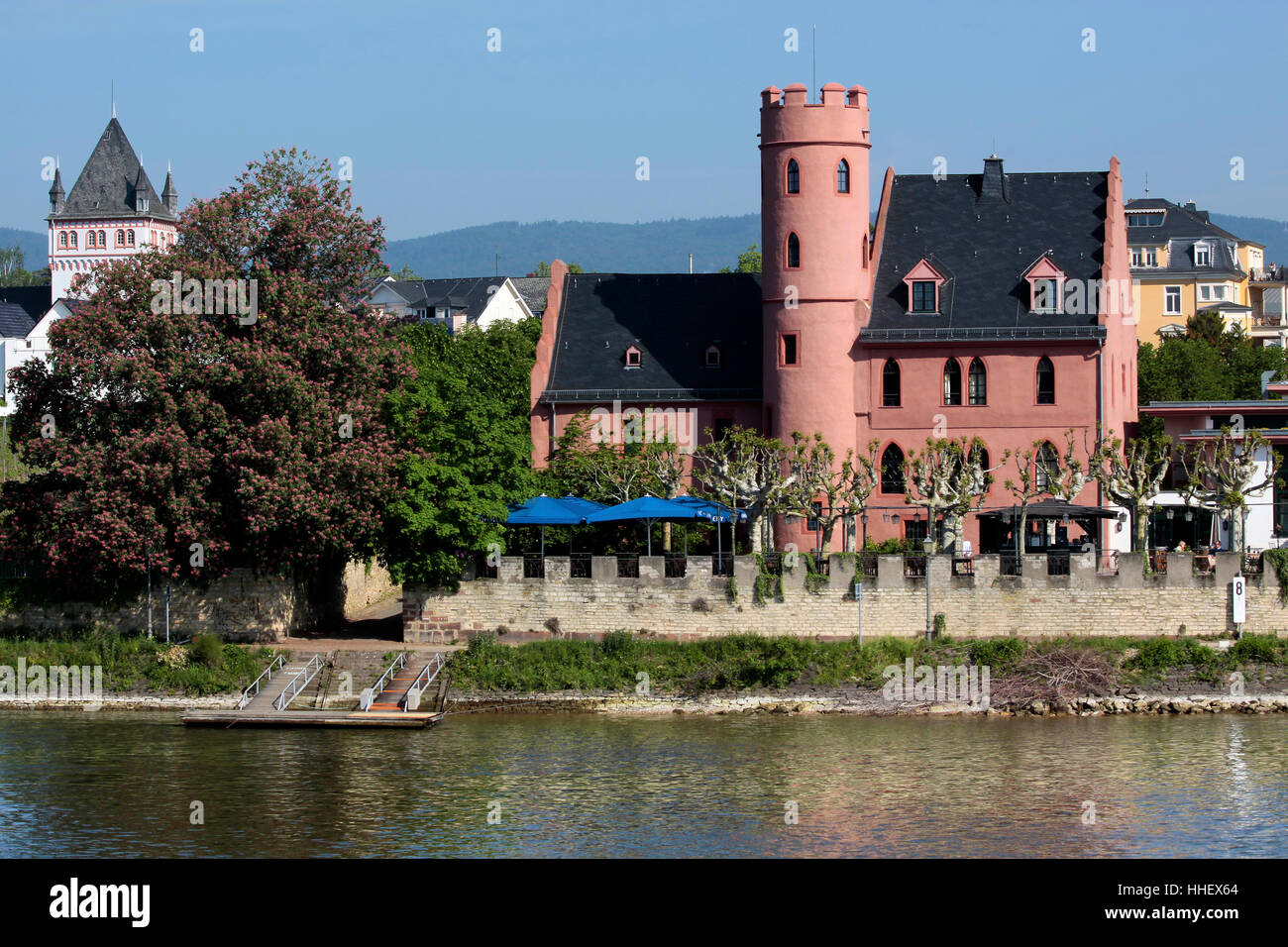 burg crass in eltville,rheingau,hessen,germany Stock Photo - Alamy