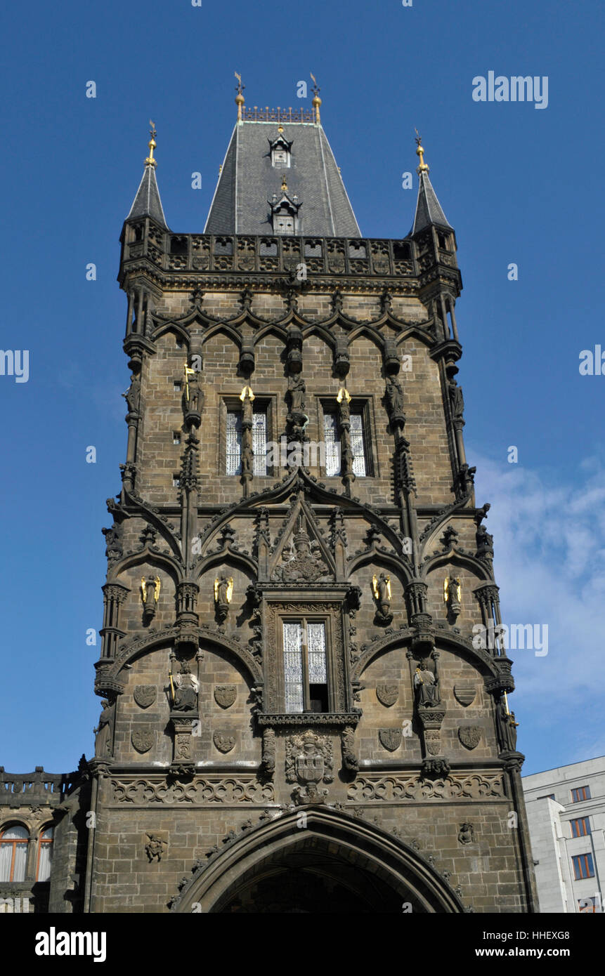 city, town, prague, style of construction, architecture, architectural ...
