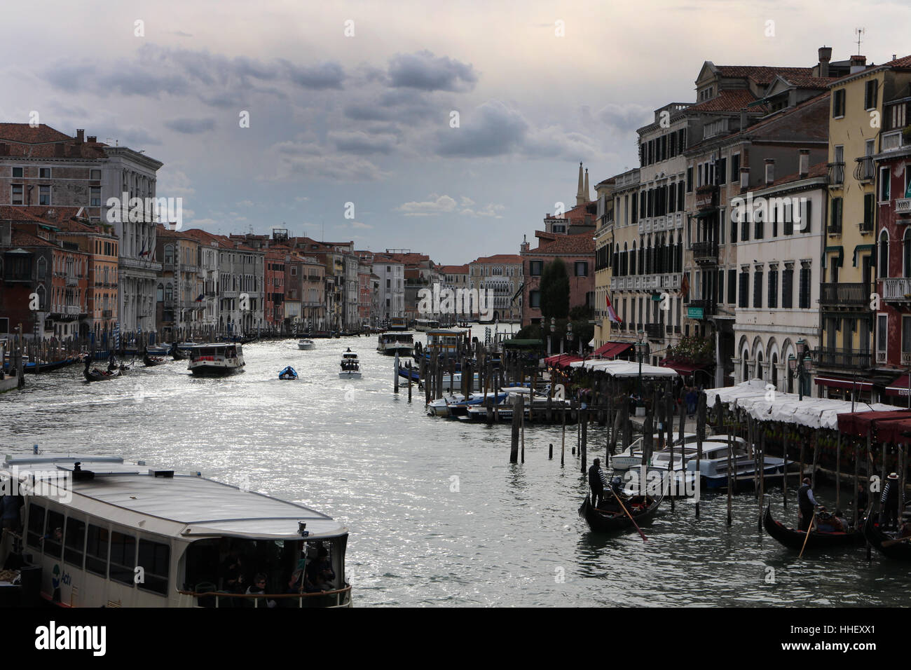 Grand Channel Venice Italy Stock Photo - Alamy