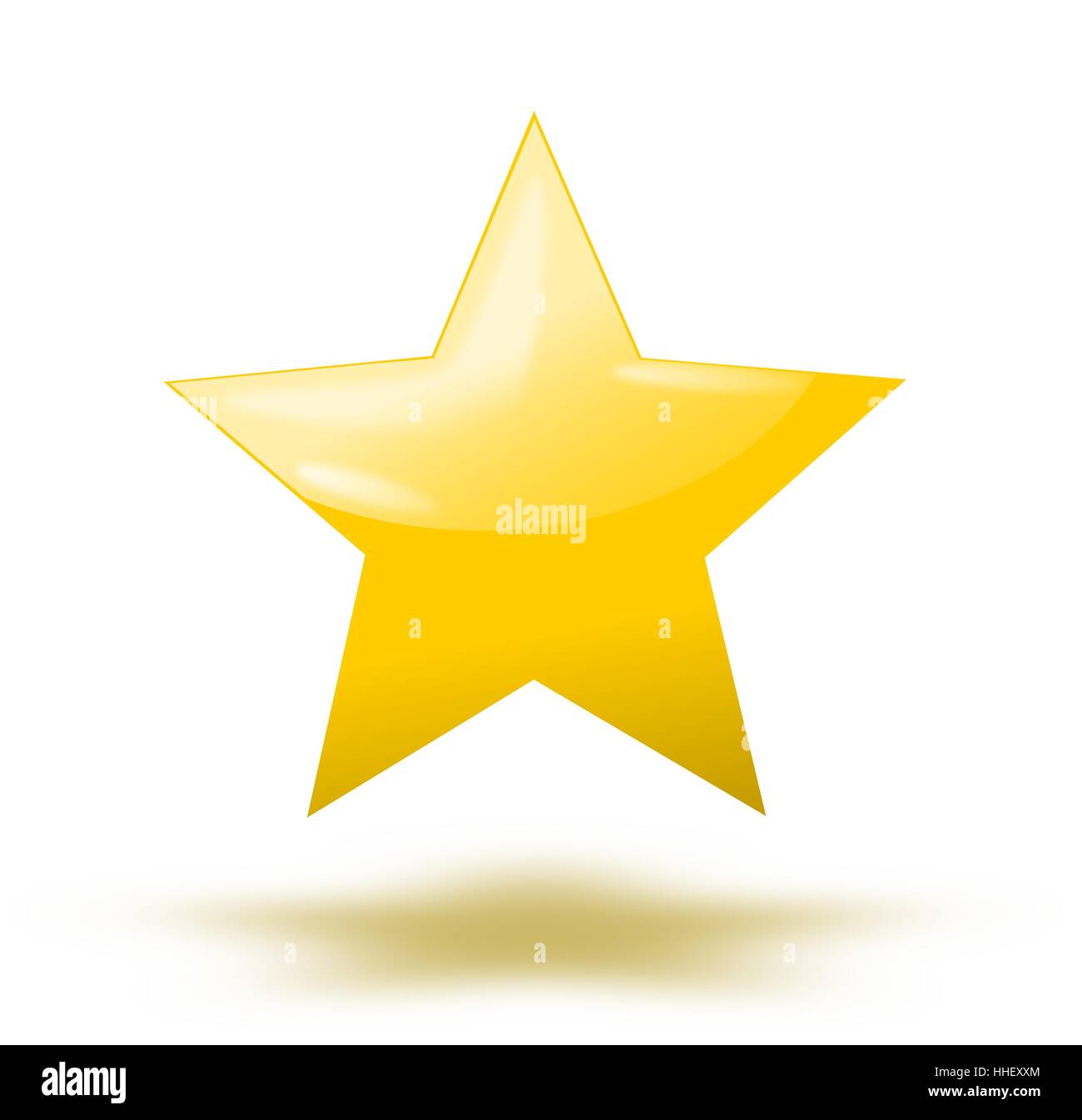 star - 3d effect Stock Photo - Alamy
