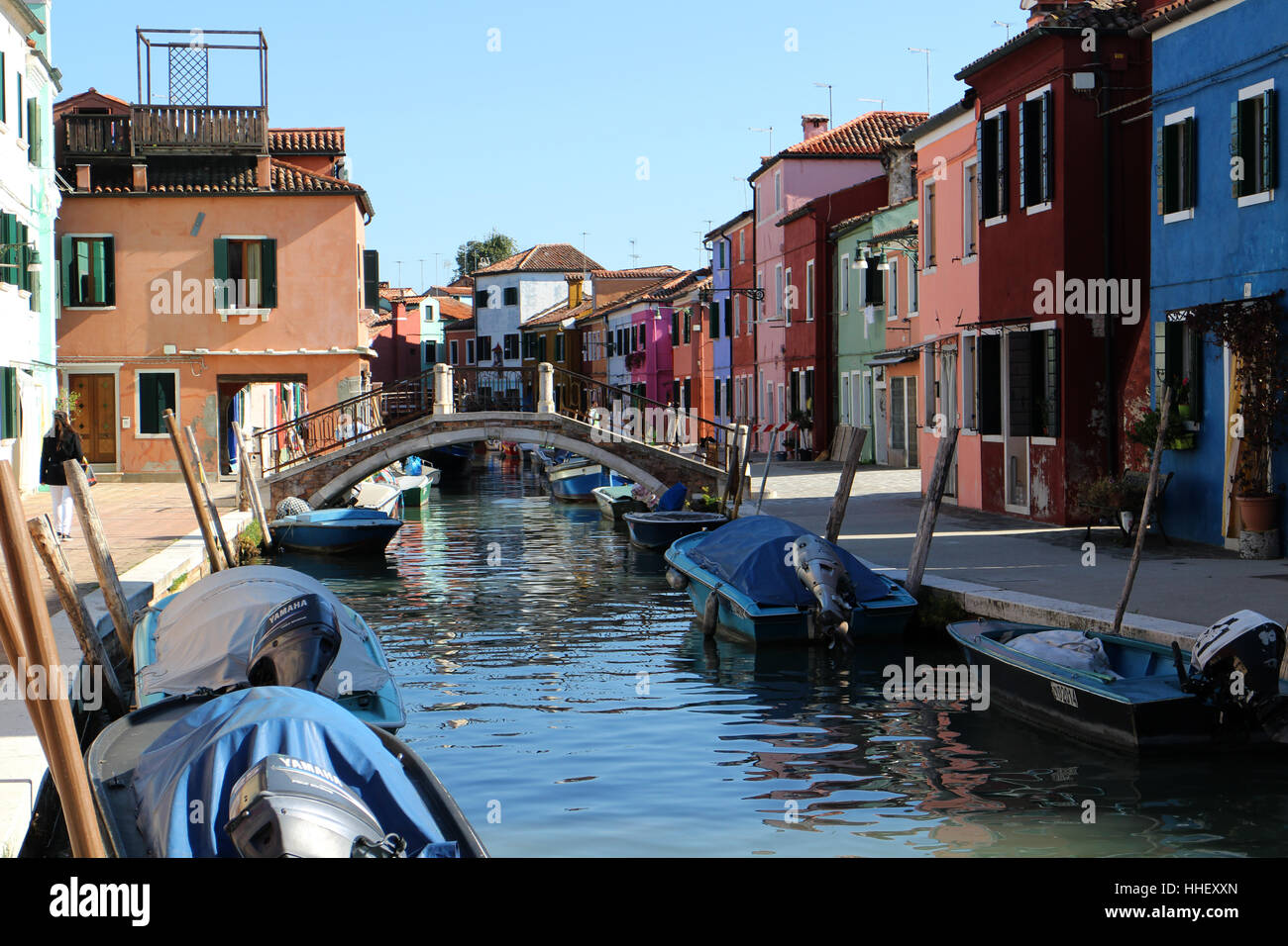 Burano Island Venice Italy Stock Photo - Alamy