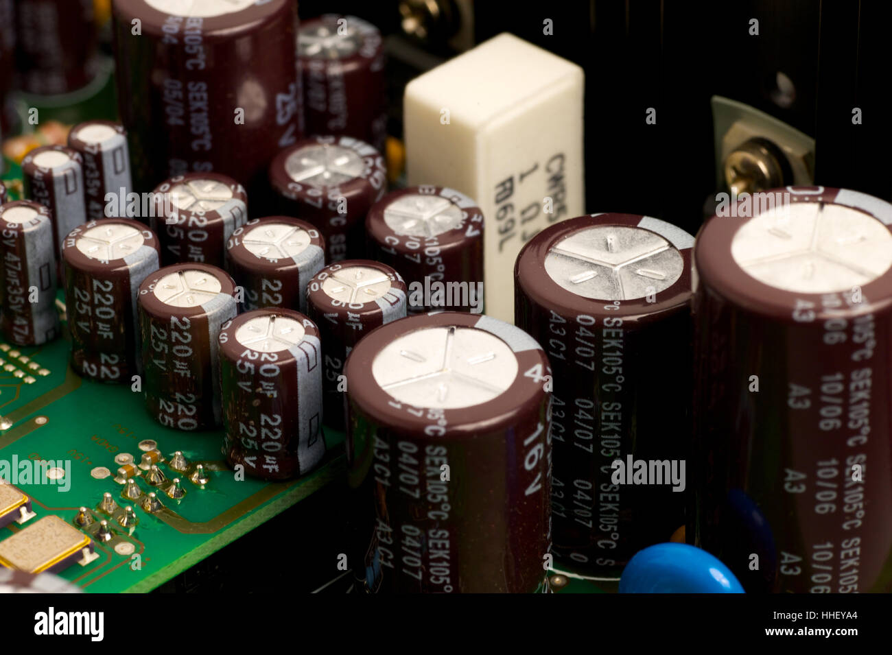 electronics, printed circuit board, integrated circuit, transistors ...