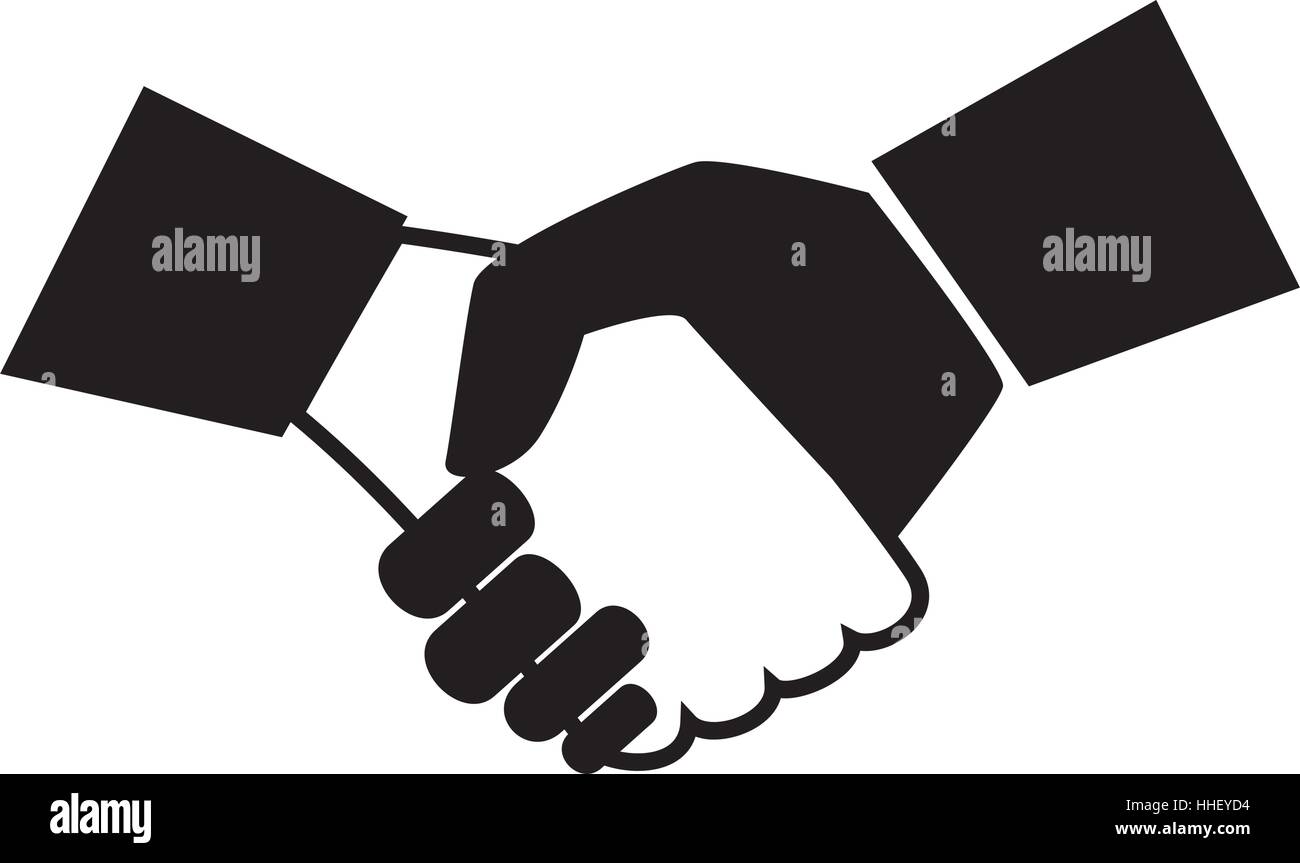 handshake deal isolated icon vector illustration design Stock Vector ...