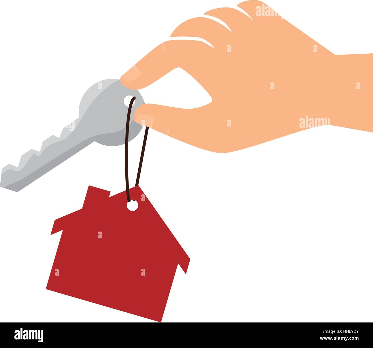 Handing key Stock Vector Images - Alamy