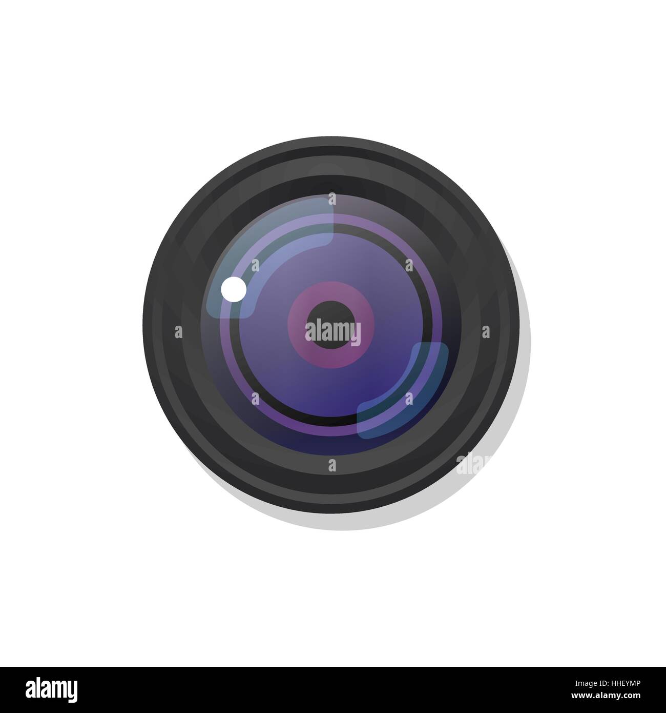 Photo camera symbol icon on white. Vector Stock Vector Image & Art - Alamy