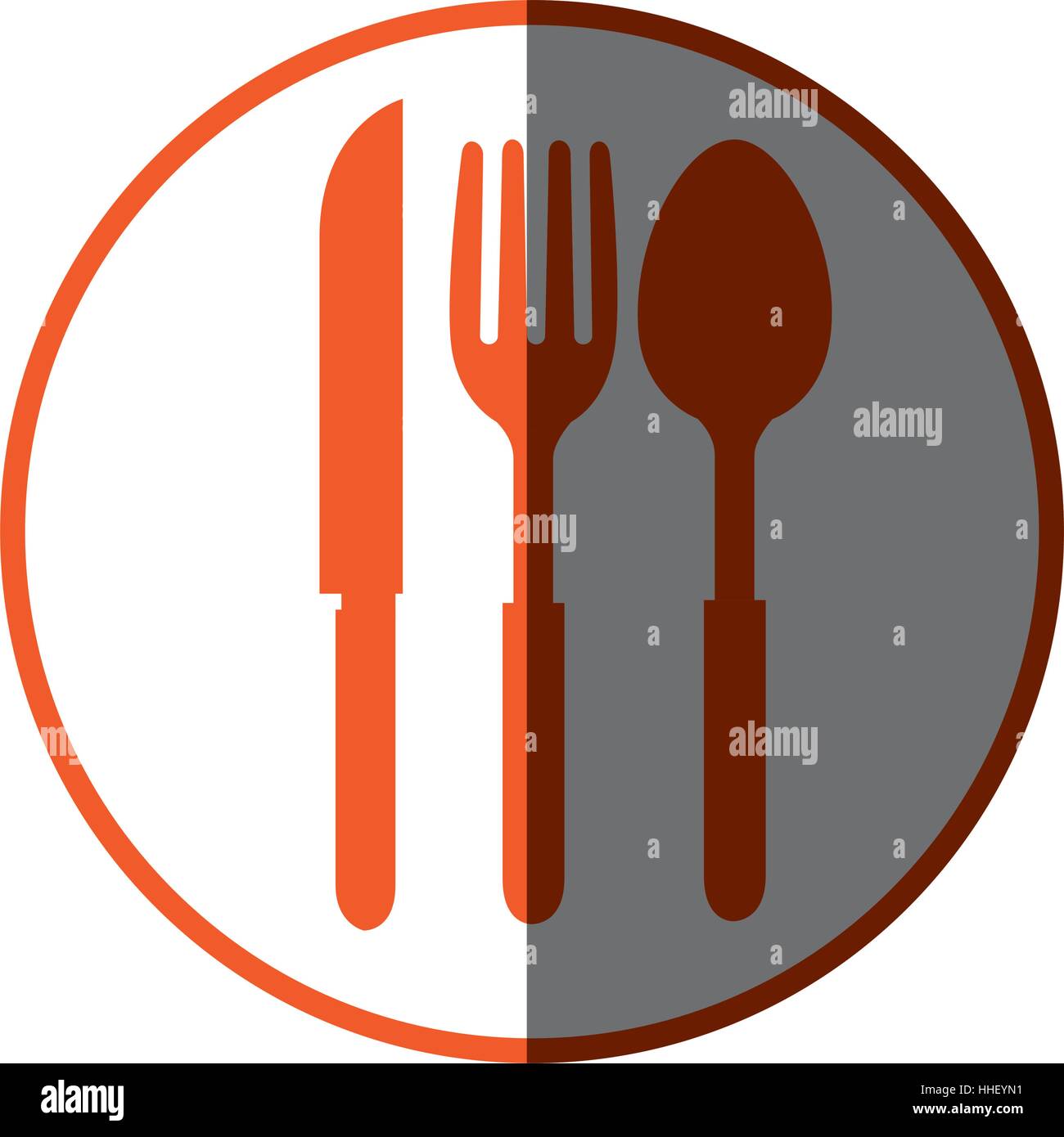 kitchen cutlery tools pattern vector illustration design Stock Vector ...