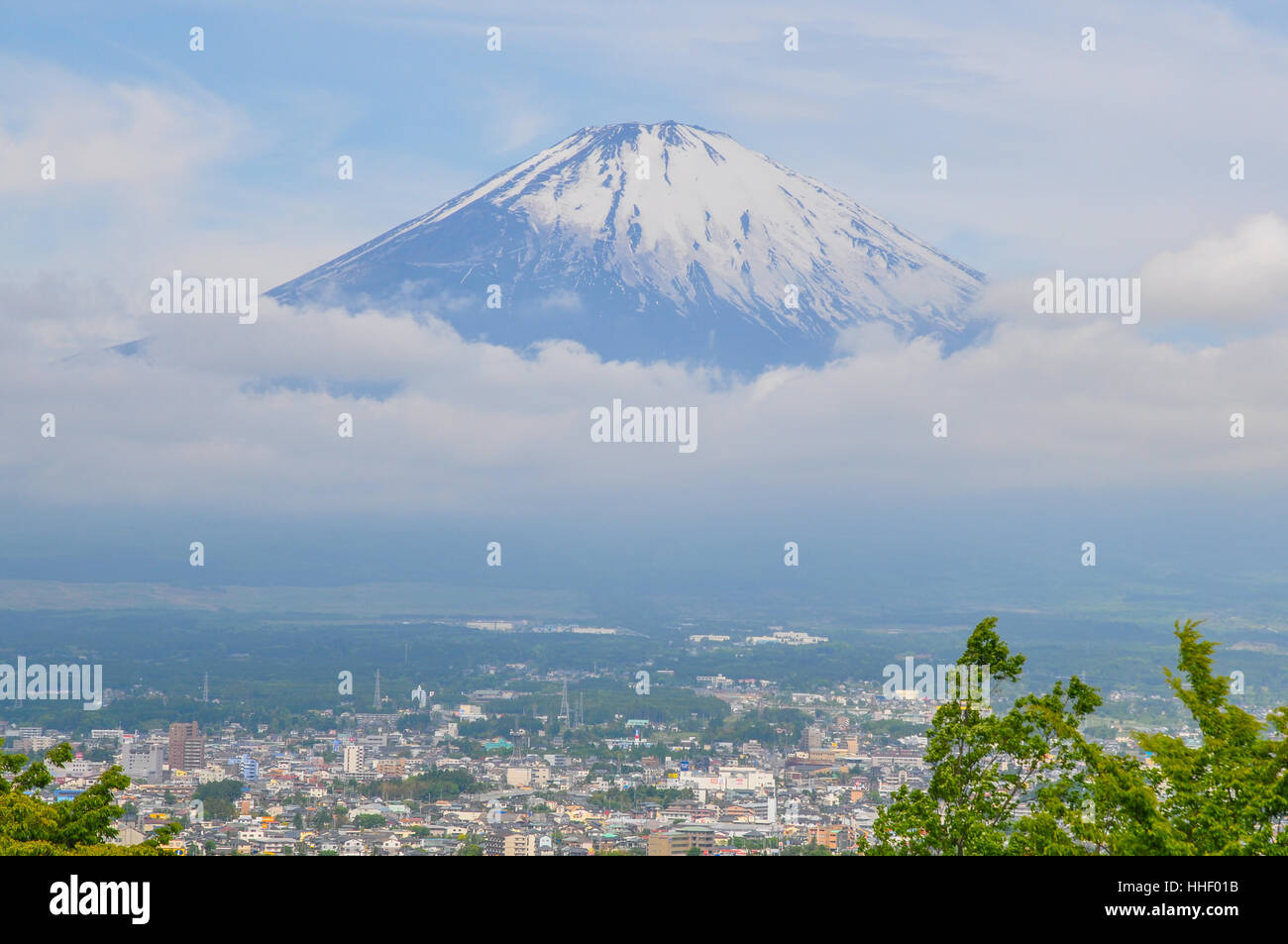 View of Mount Fuji from Gotemba Stock Photo - Alamy