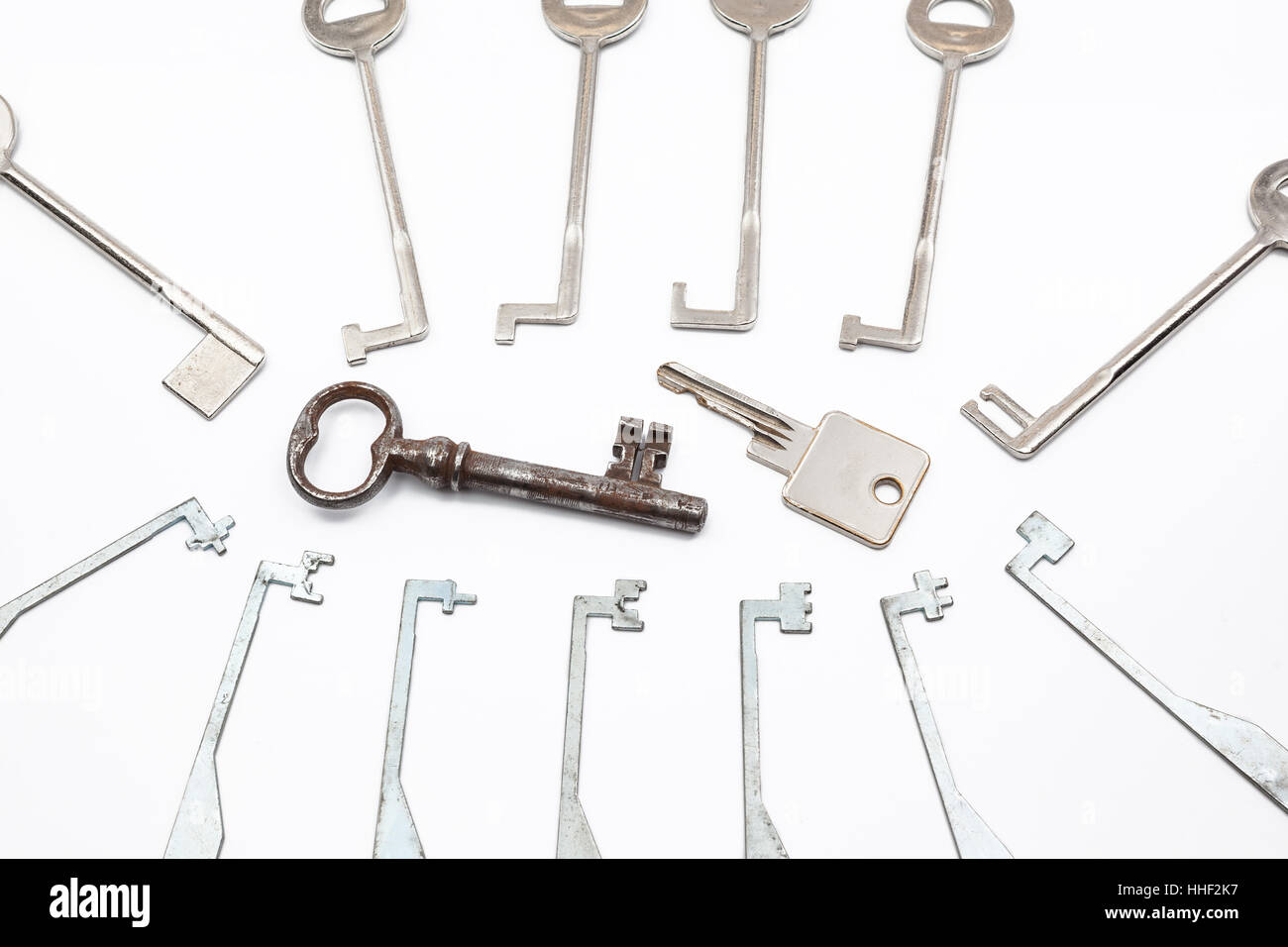 Lockpicking set hi-res stock photography and images - Alamy