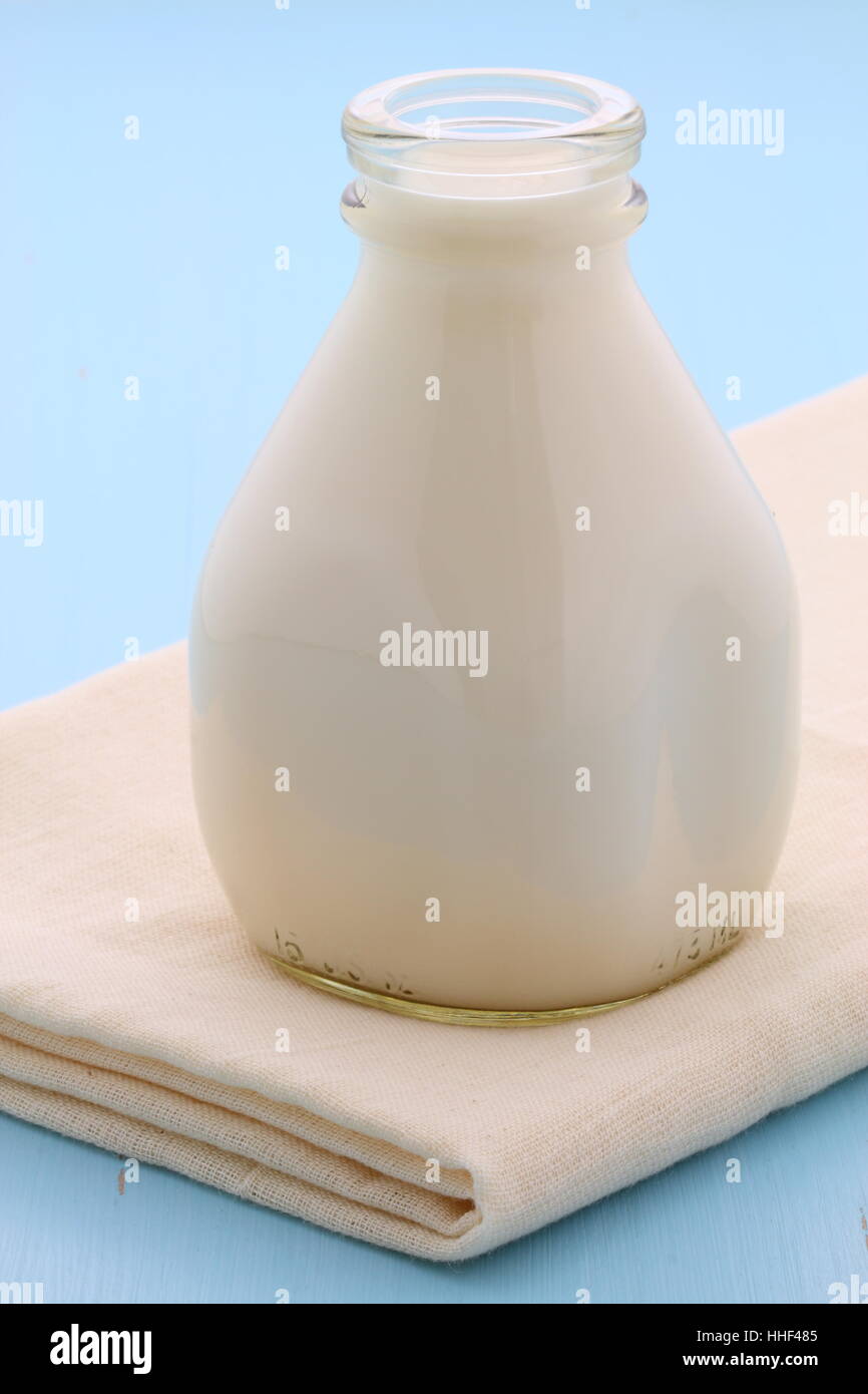Delicious fresh milk, on vintage styling Stock Photo - Alamy