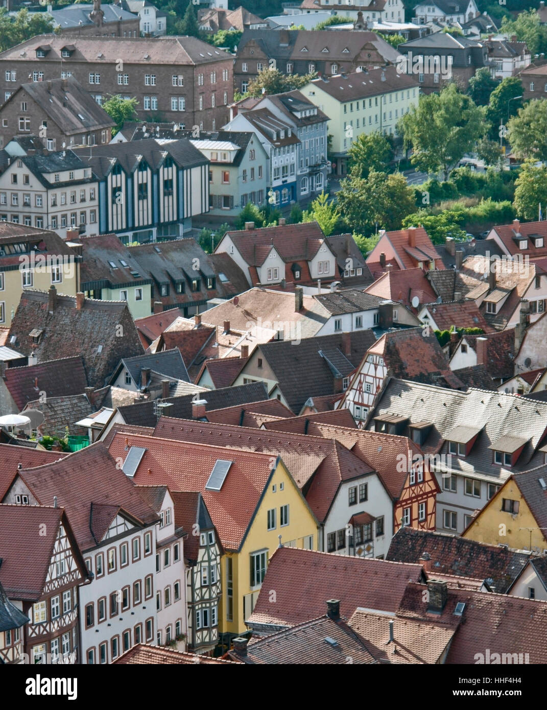 Aerial view medieval building municipal hi-res stock photography and ...