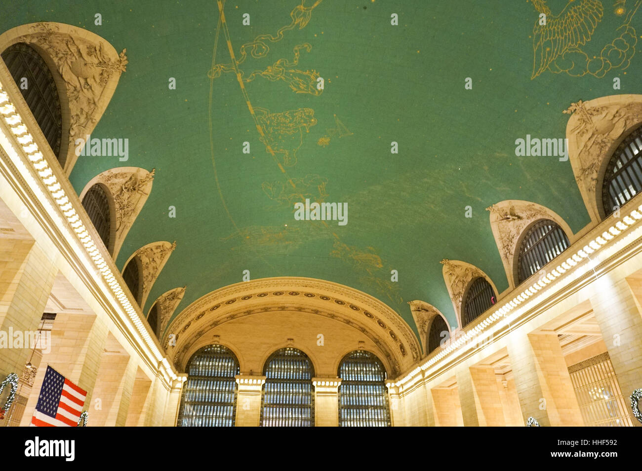 The ceiling of Grand Central Terminal, New York Stock Photo - Alamy