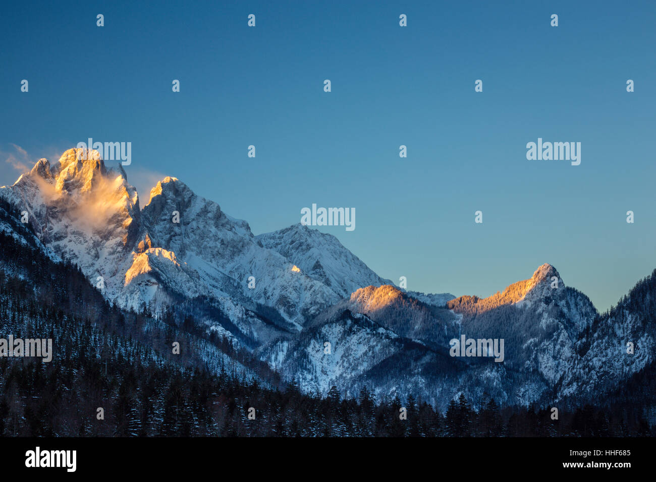 Gesause nationalpark nationalpark gesause alpenglow austria hi-res ...