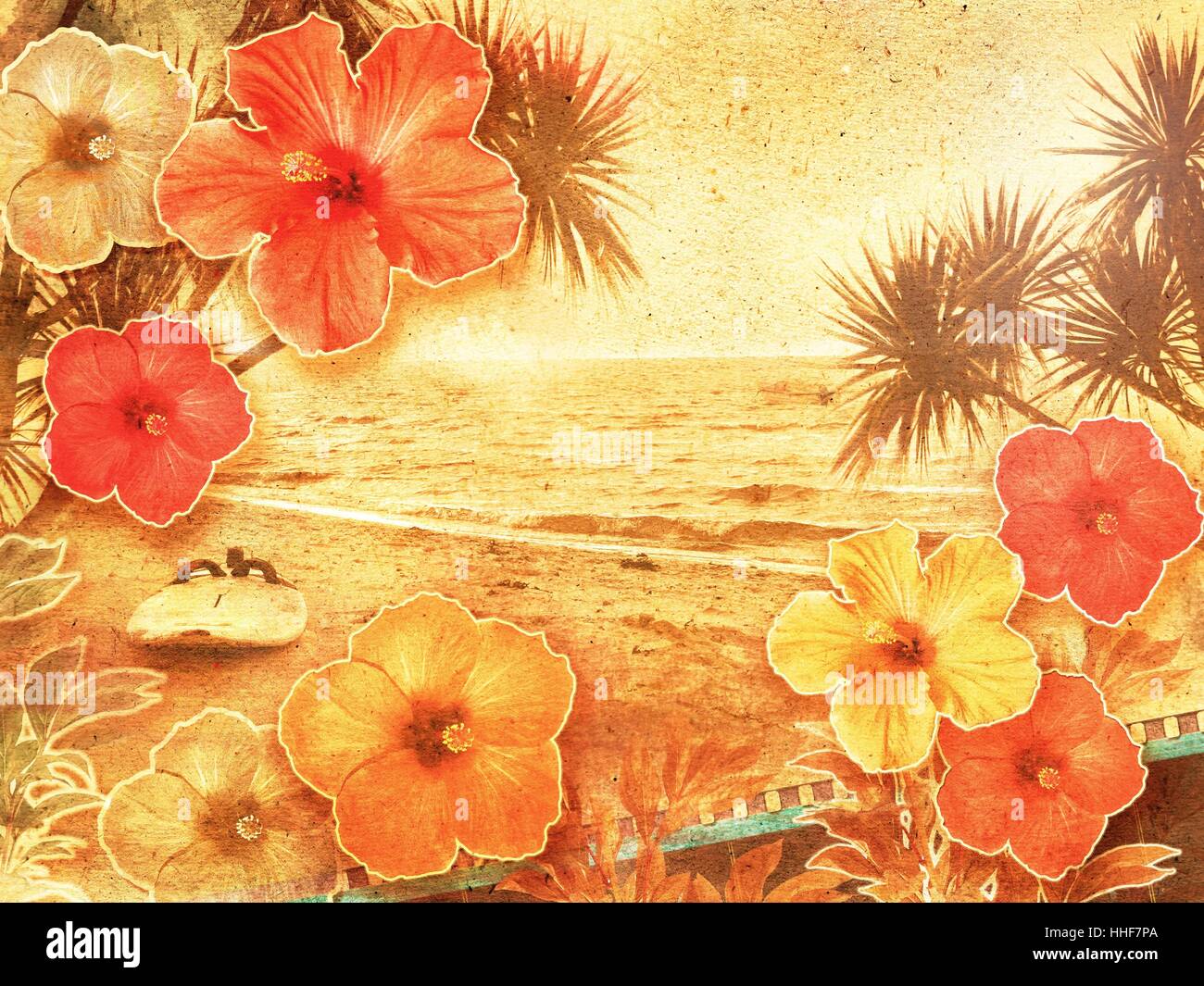 Retro nostalgia seaside hi-res stock photography and images - Alamy