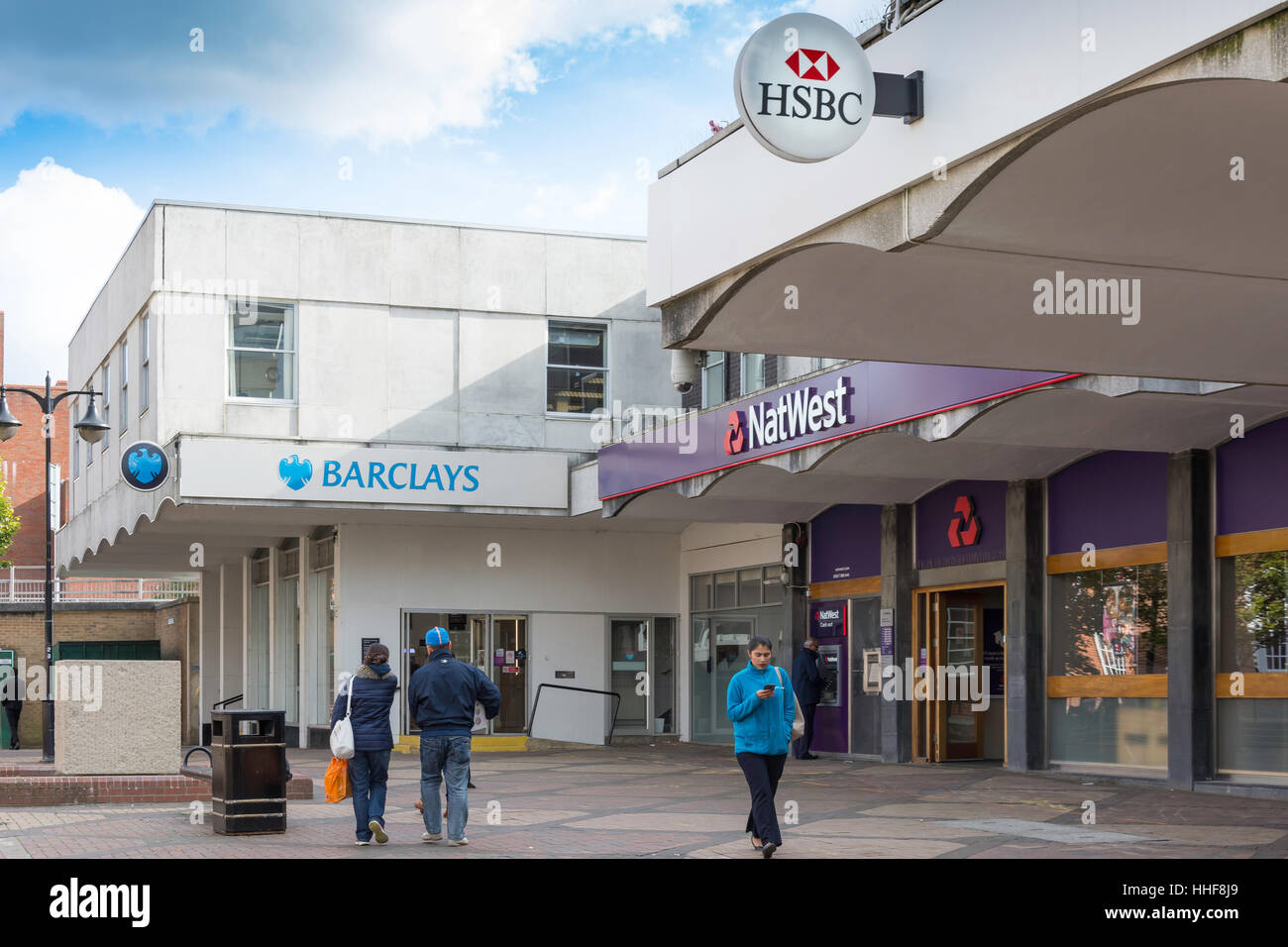 High street uk banks hi-res stock photography and images - Alamy