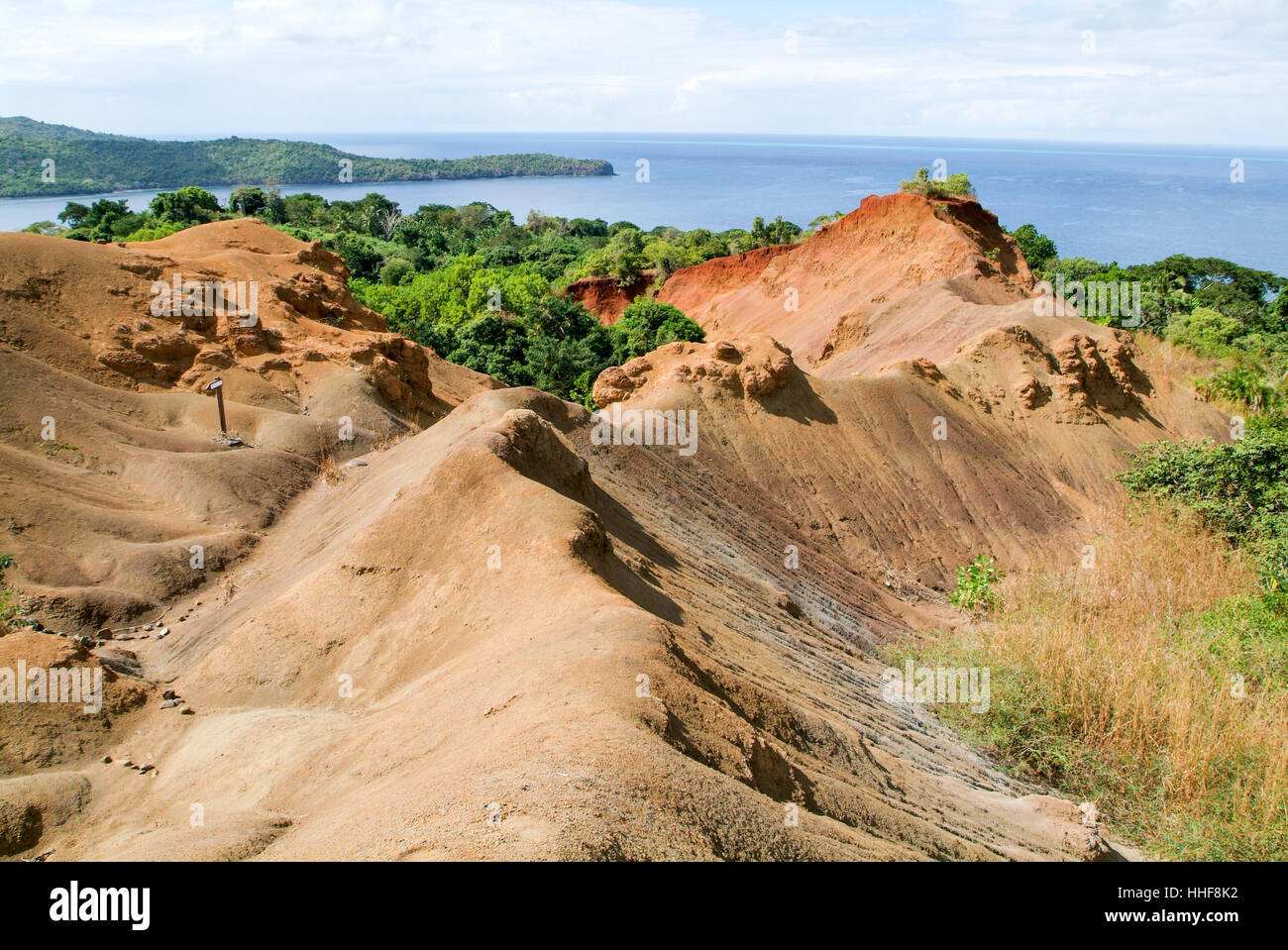 Landscape of the coast at Mayotte island, France Stock Photo - Alamy