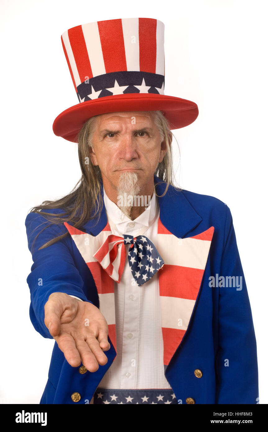 government, taking, mascot, demanding, taxes, man, usa, america ...