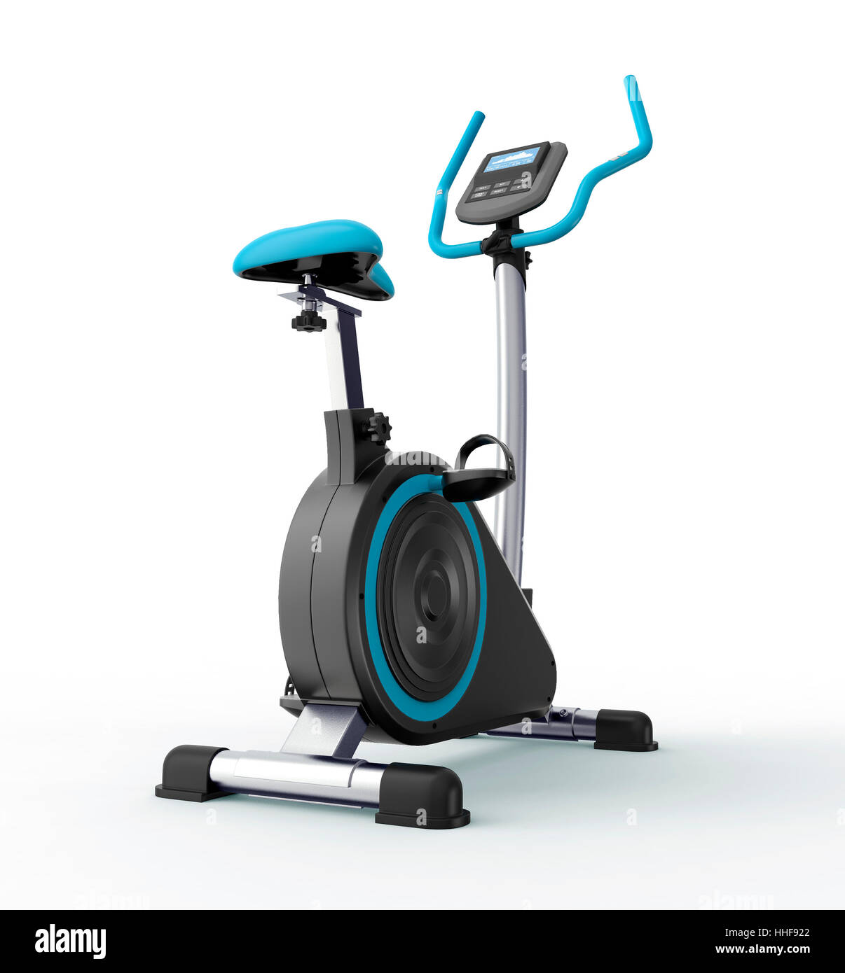 Stationary bicycle isolated on hi-res stock photography and images - Alamy